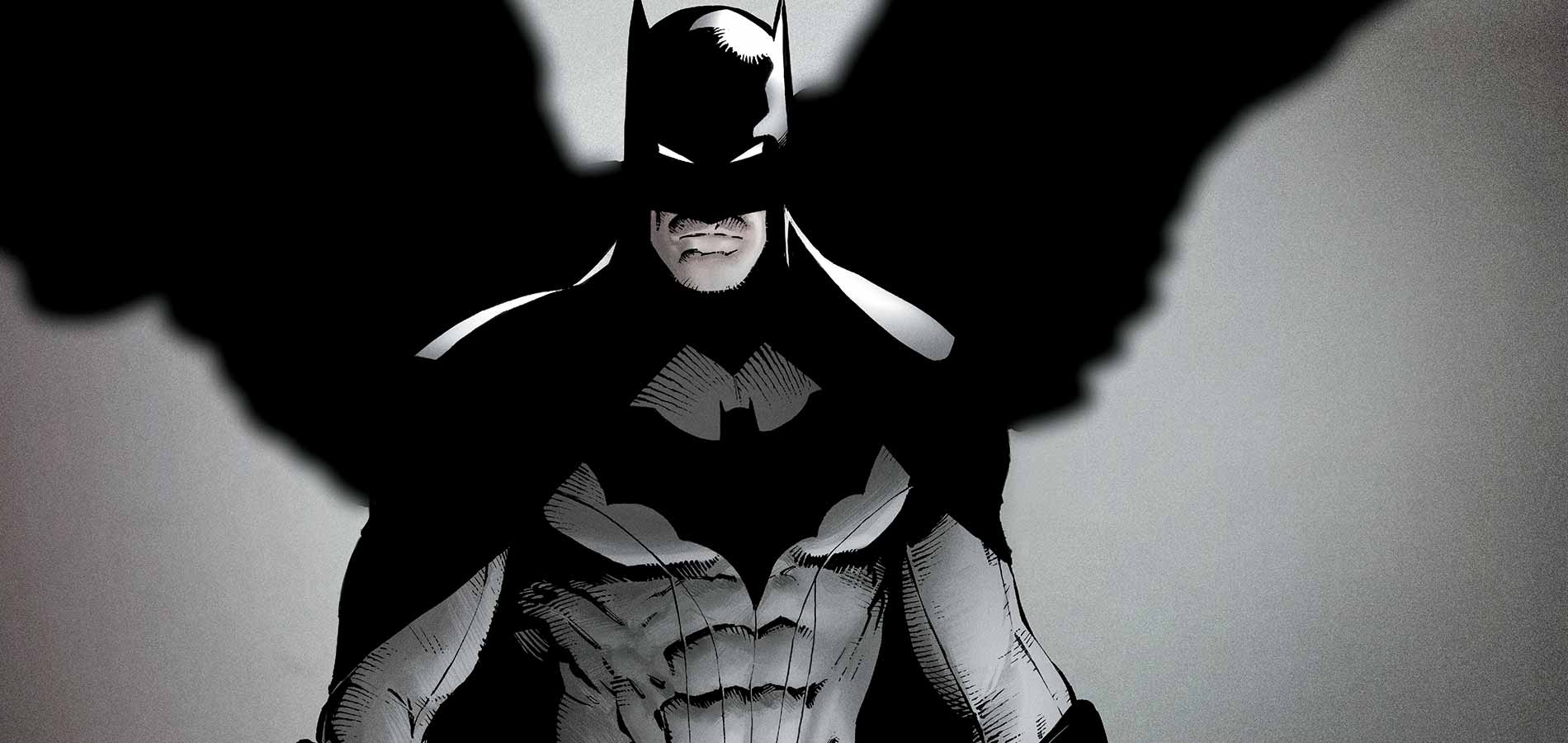Large White Batman Comic Wallpaper Download Comic Batman: The Long