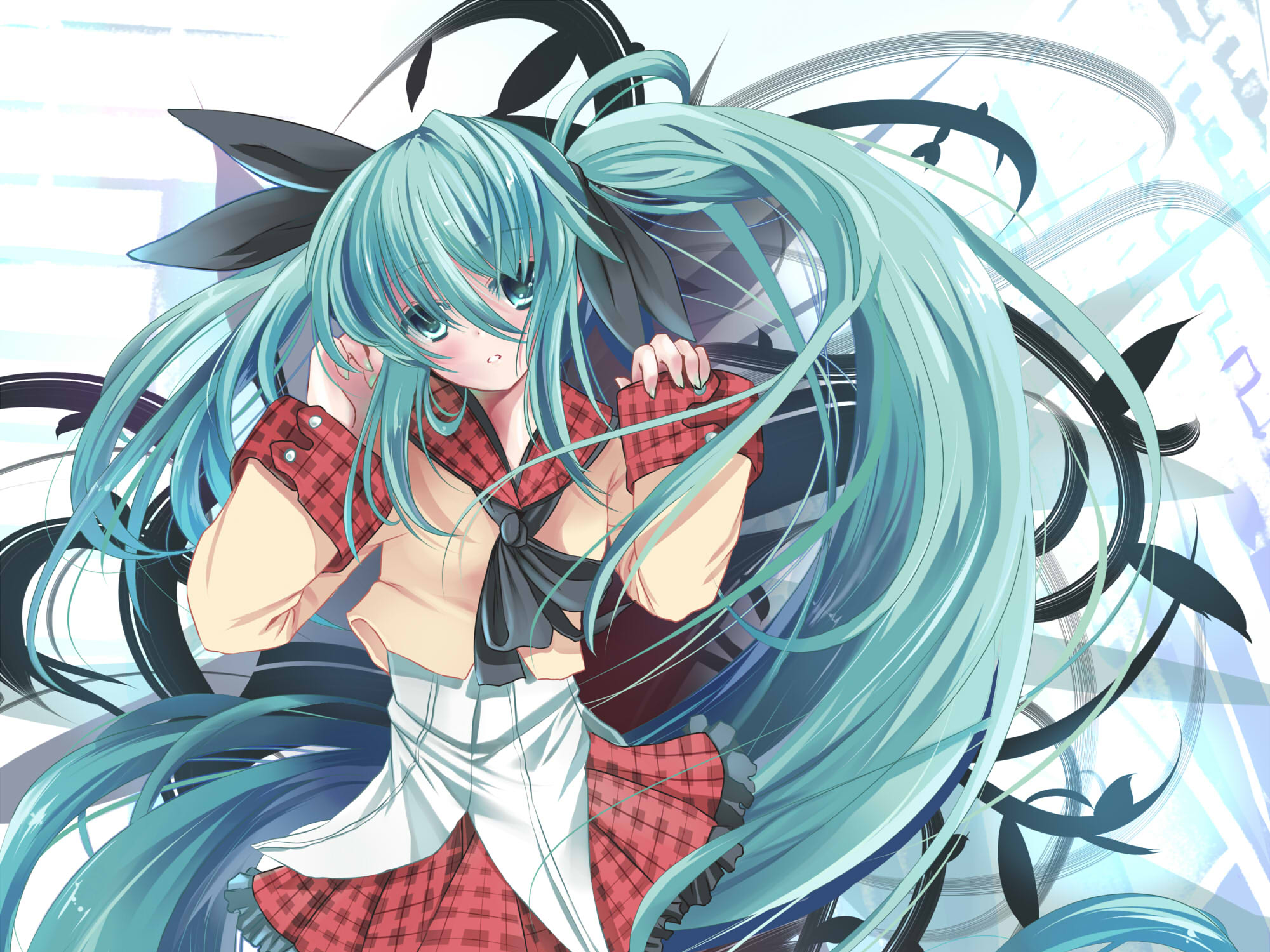 Download Hatsune Miku Anime Vocaloid HD Wallpaper