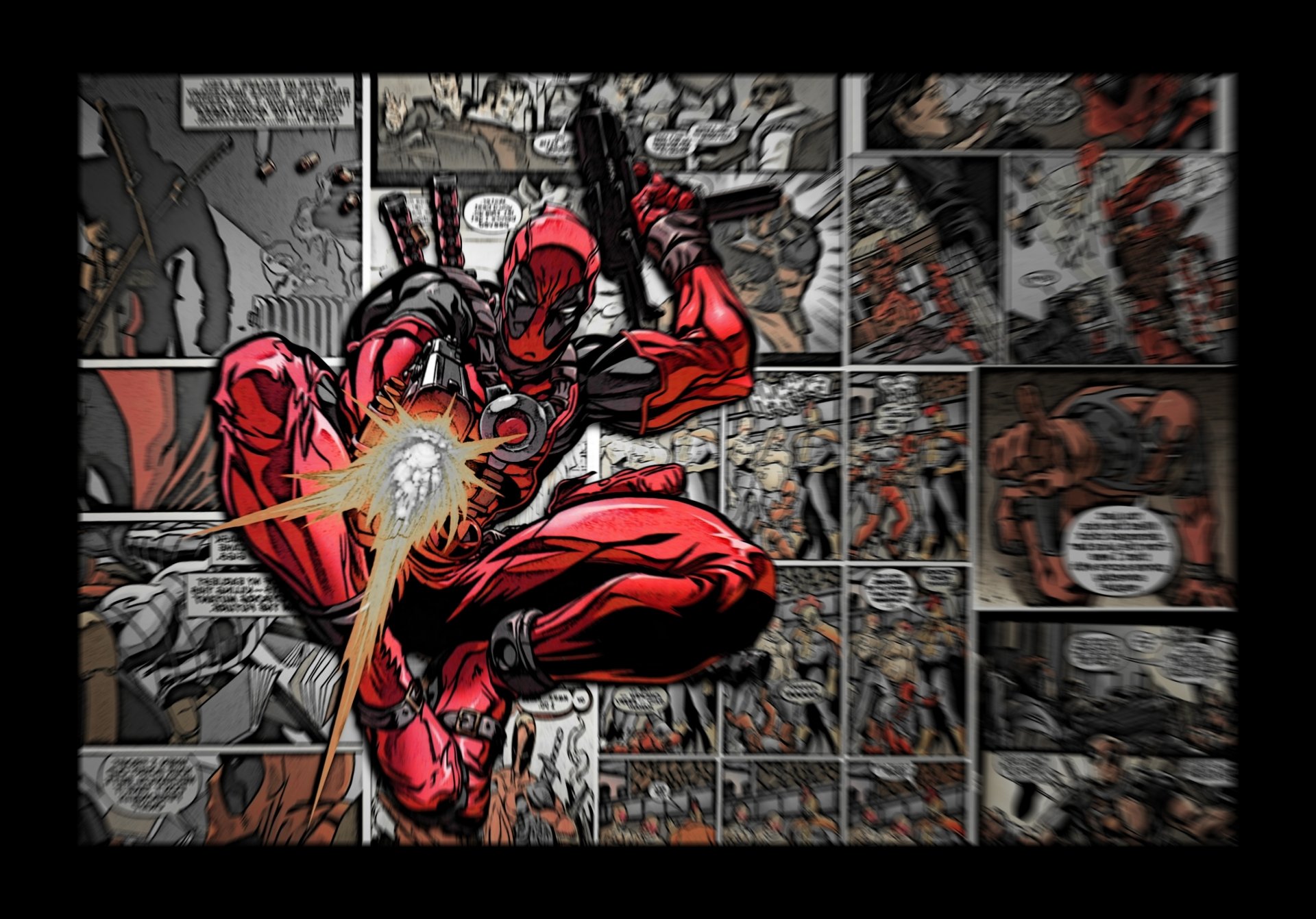 Download Comic Deadpool HD Wallpaper