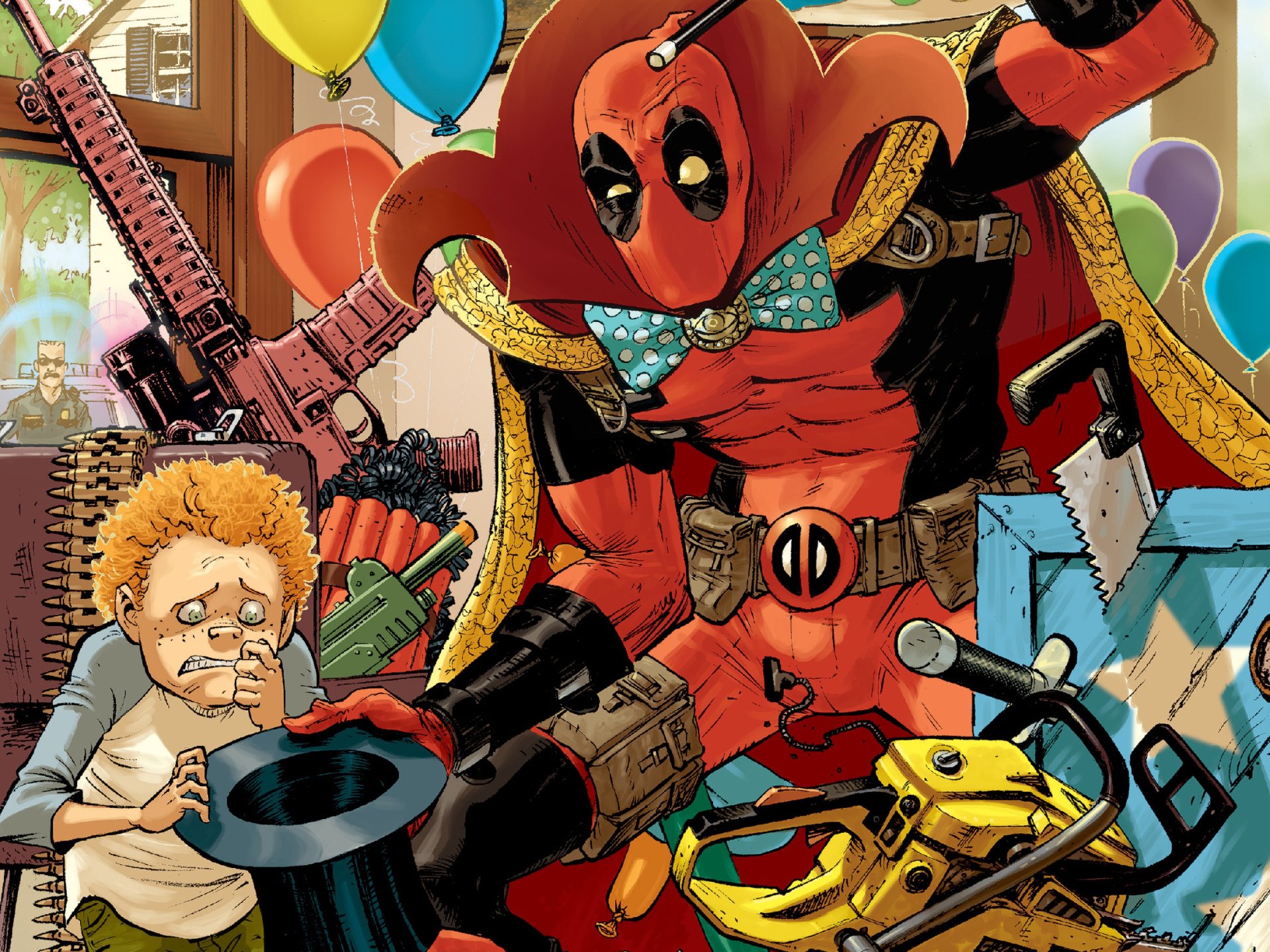 Download Comic Deadpool HD Wallpaper