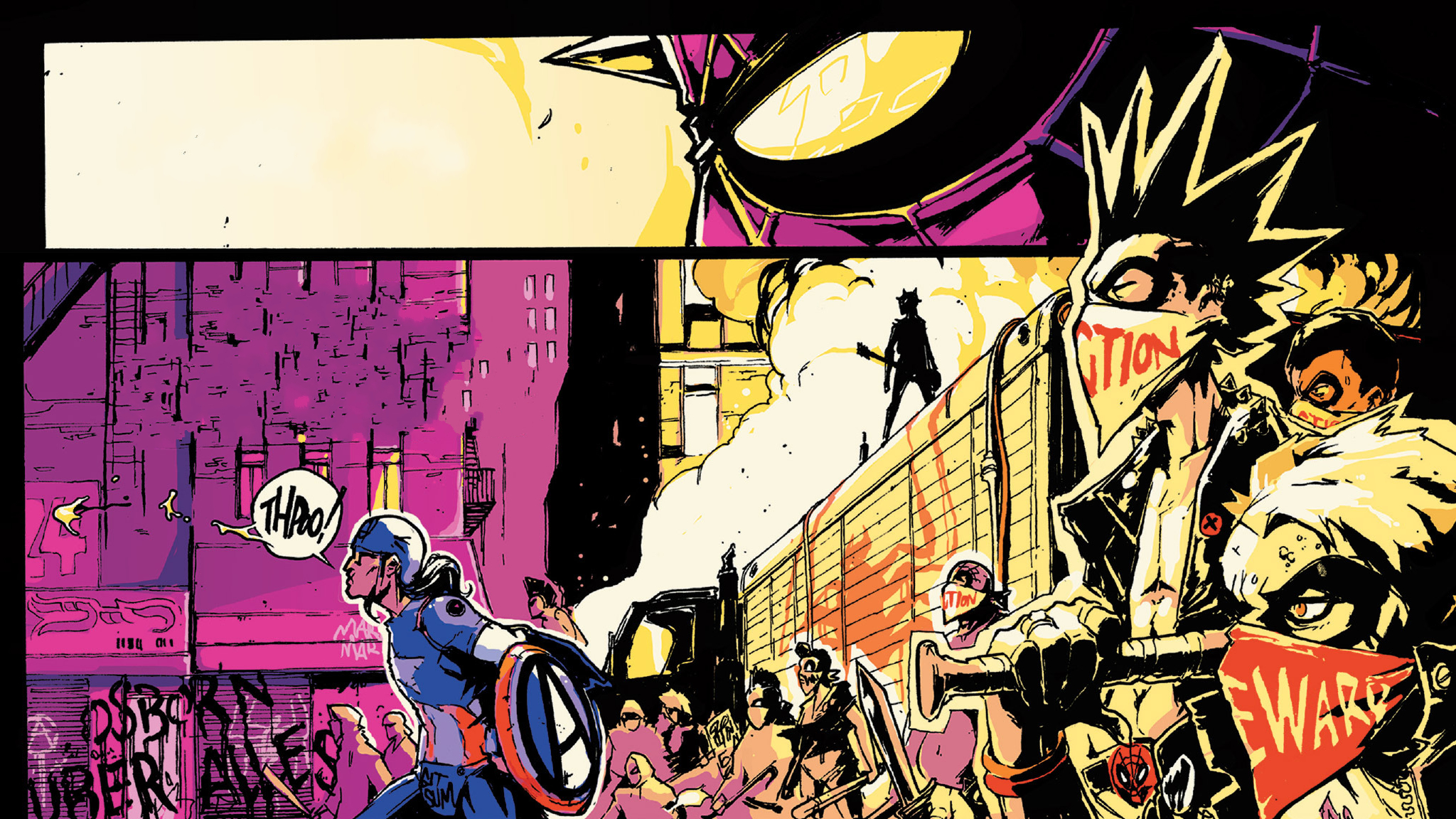 Download Comic Earth-138 HD Wallpaper