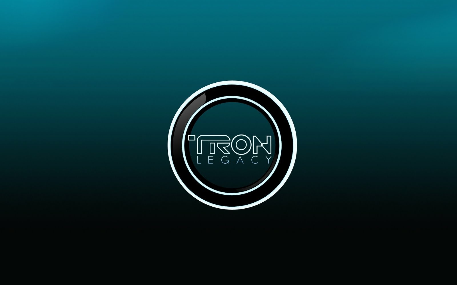 Download Logo Movie TRON: Legacy Wallpaper