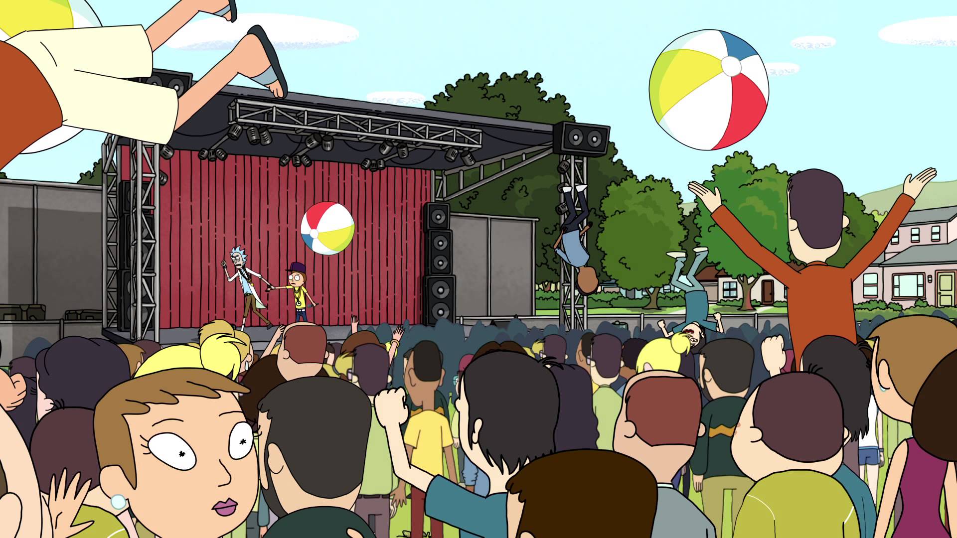 Download Morty Smith Rick Sanchez TV Show Rick And Morty HD Wallpaper