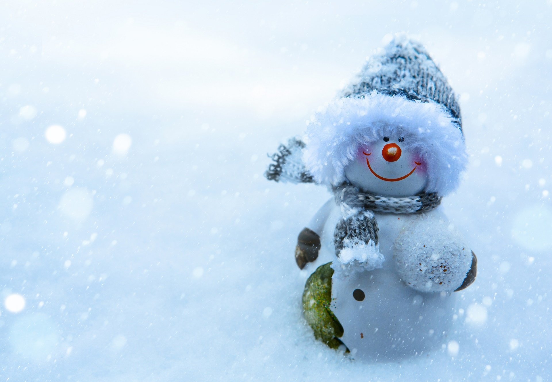 Download Photography Snowman HD Wallpaper
