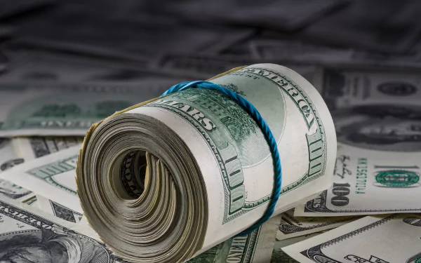 Stunning 4K Ultra HD Money Wallpaper: Dive into Wealth by QuantumCurator