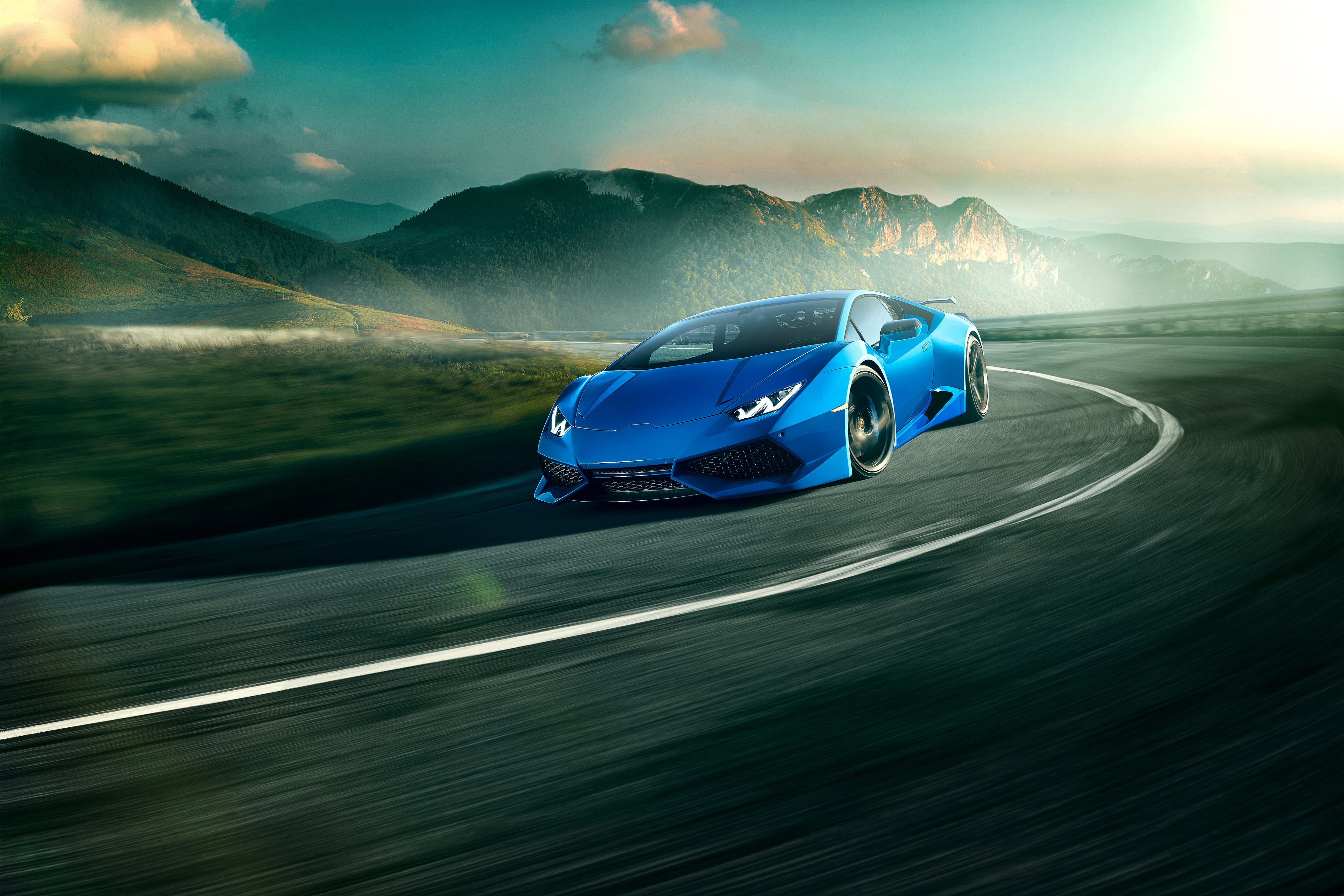 Download Supercar Car Lamborghini Vehicle Lamborghini Huracan 4k Ultra ...