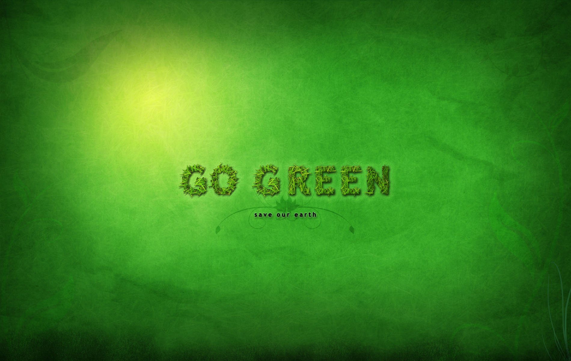 Celebrate Earth Day: Go Green HD Wallpaper