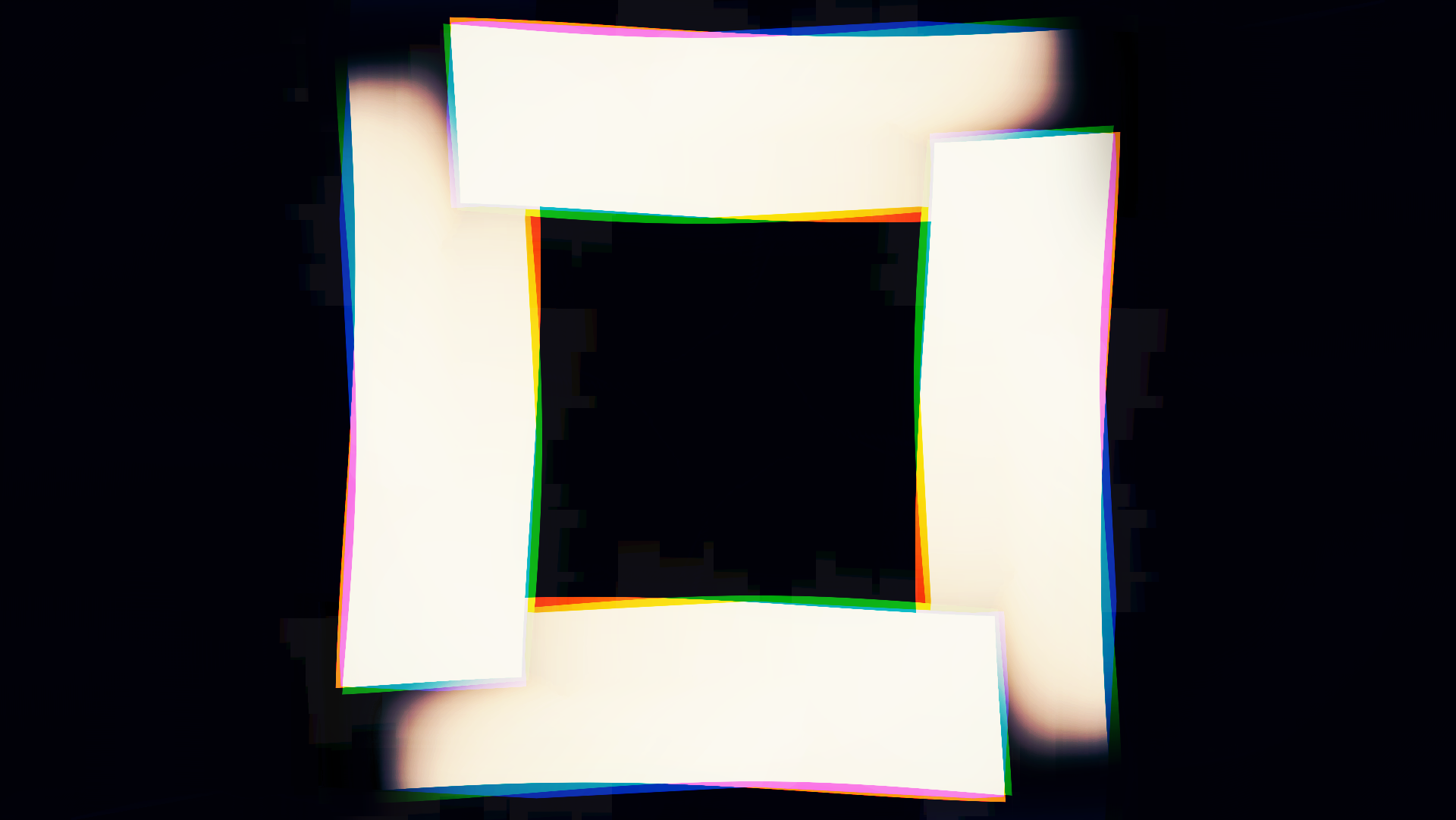 Download Glitch Art Rainbow 3D White Artistic Glitch HD Wallpaper ...