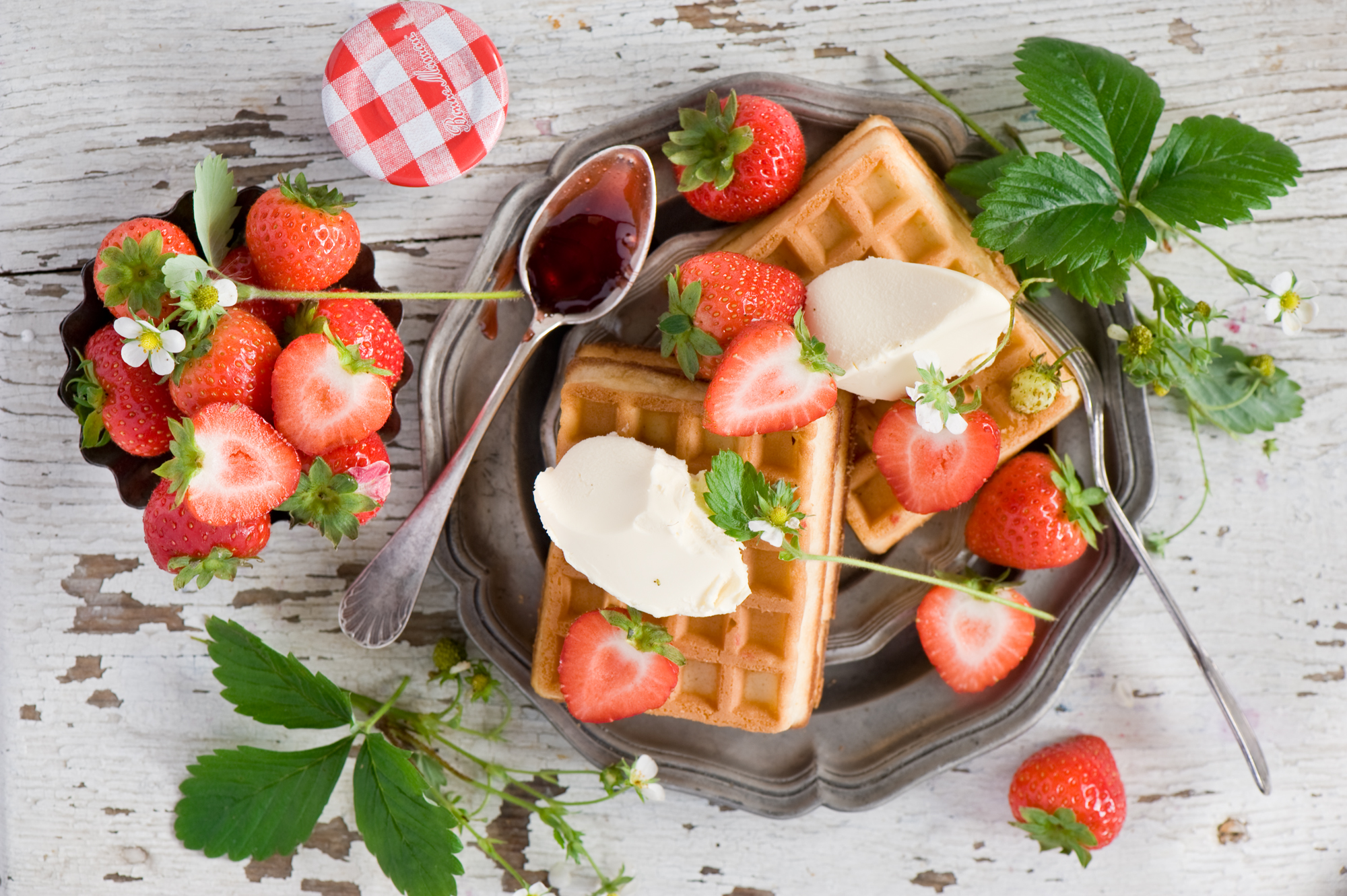 Waffle HD Wallpaper by Anna Verdina
