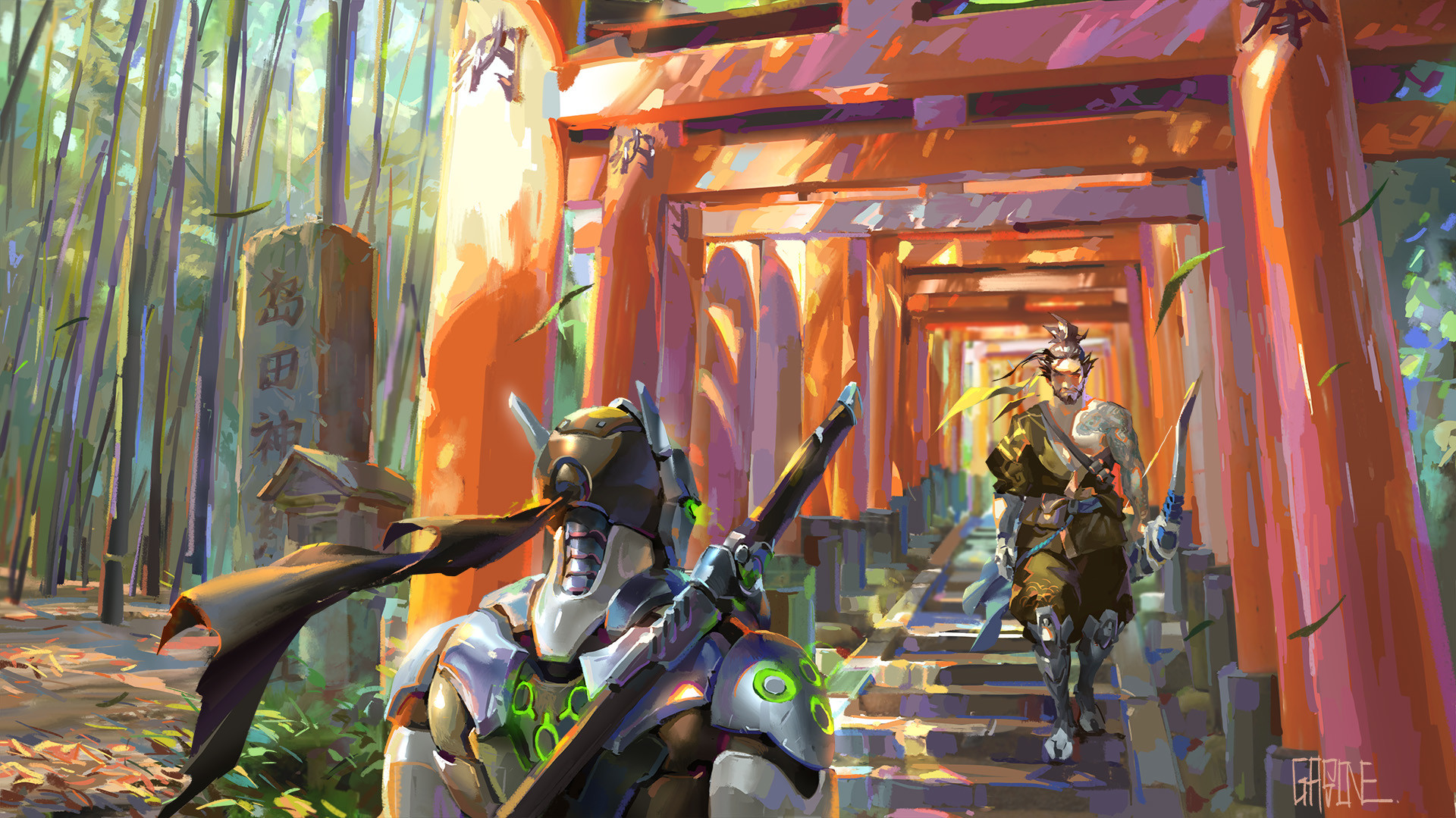 Overwatch Wallpaper by Shengyi Sun
