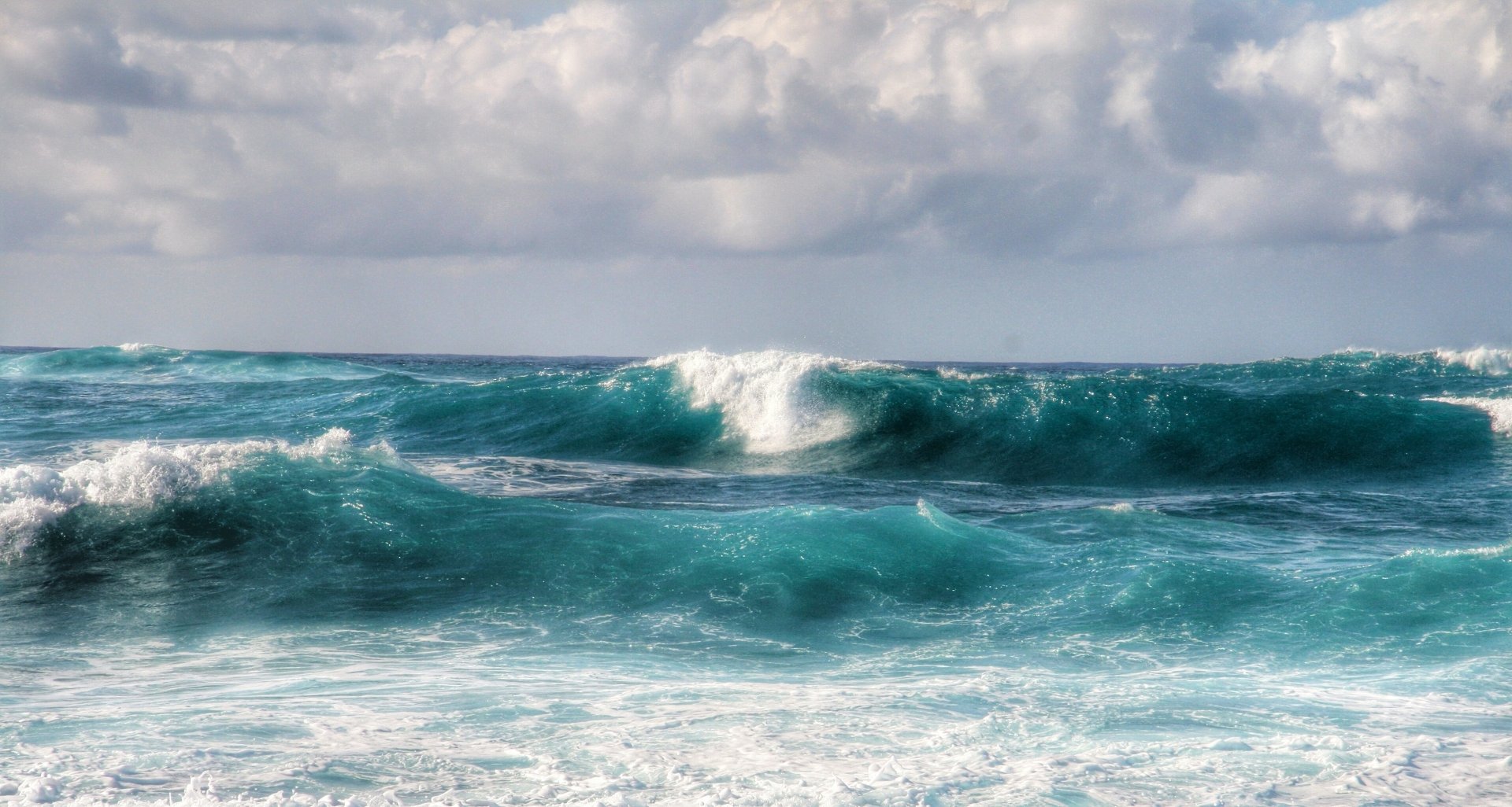 Download Nature Cloud Turquoise Water Ocean Wave Ocean Waves HD ...