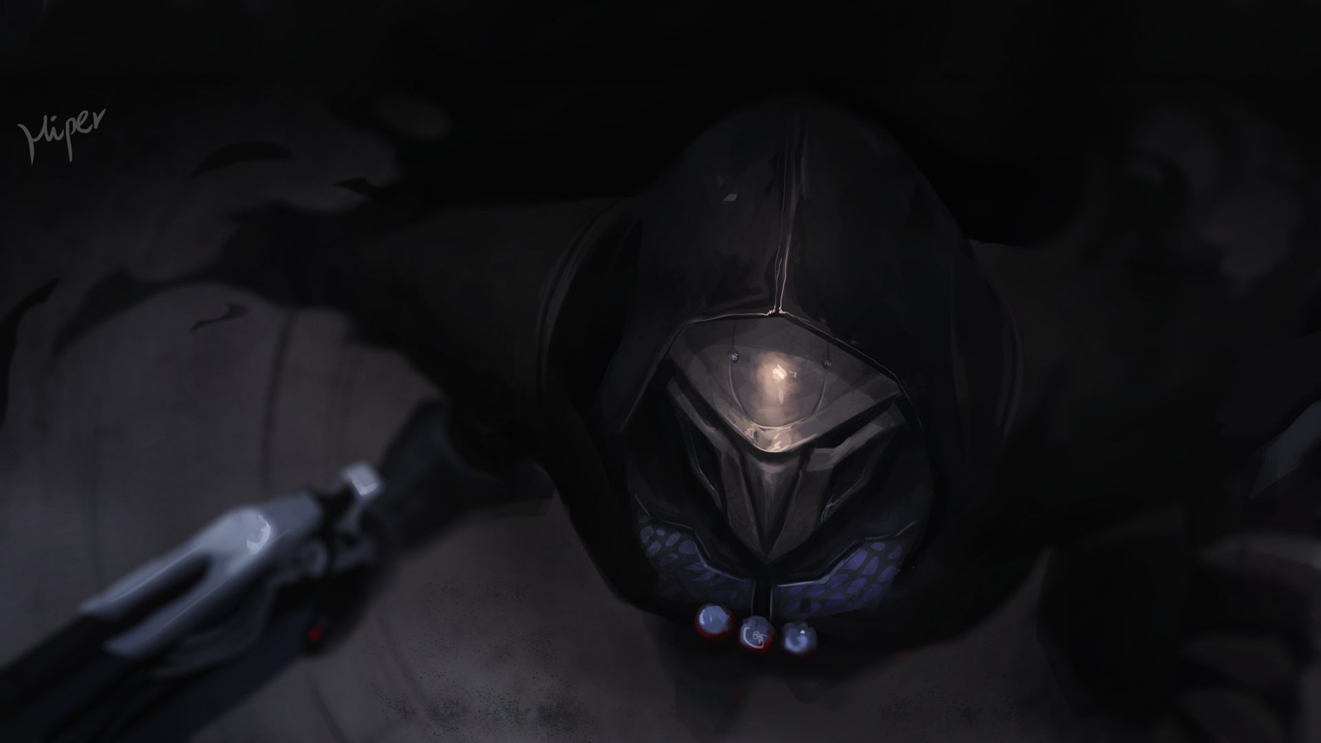 Reaper from Overwatch - Epic HD Wallpaper