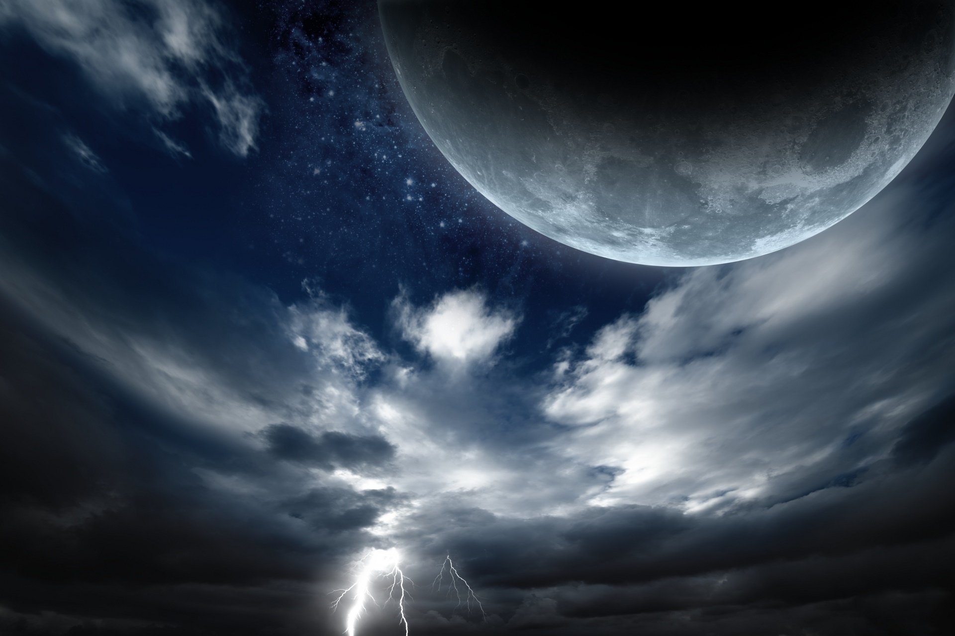 Download Nature Moon HD Wallpaper | 1920x1280 | Wallpaper Abyss