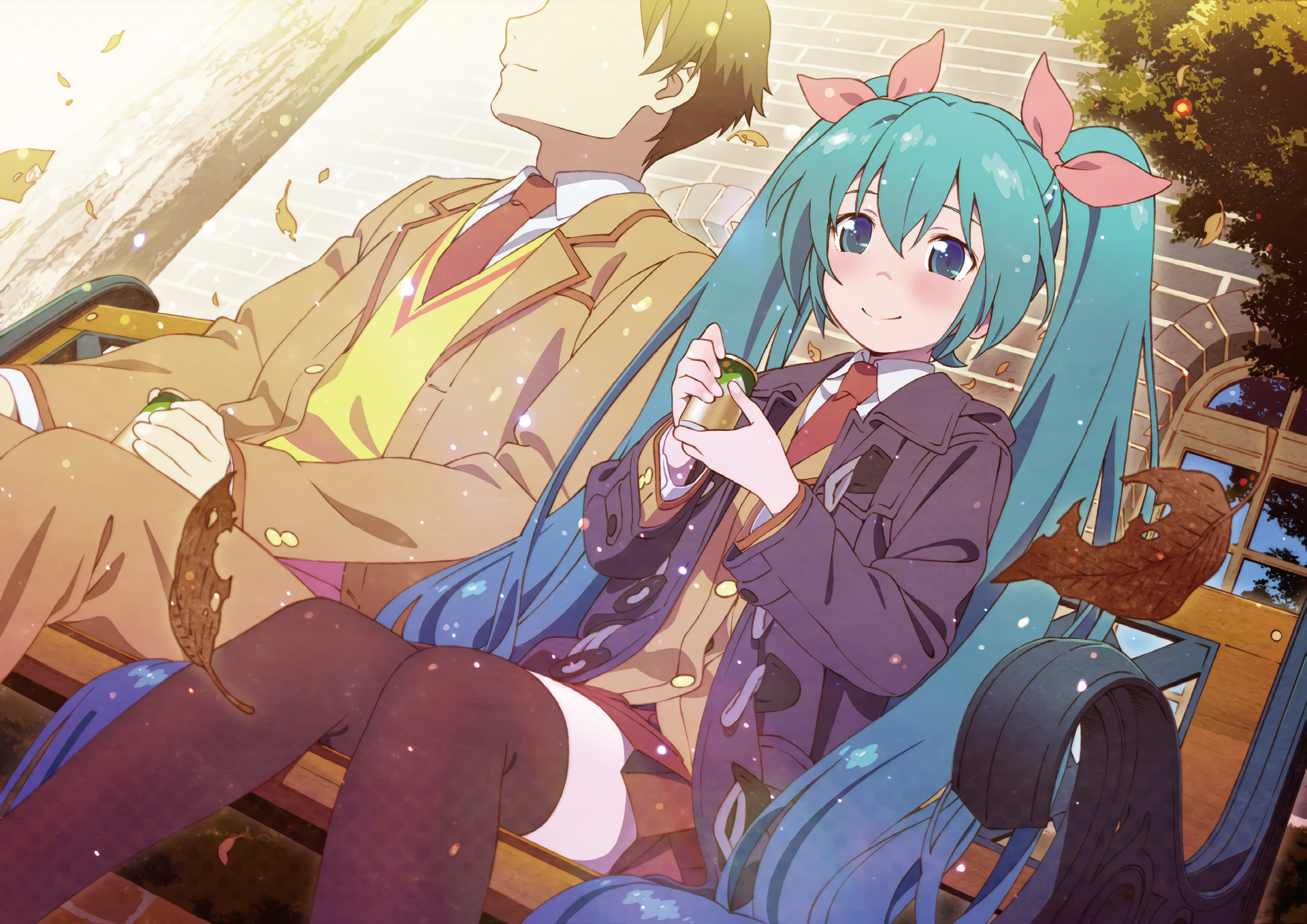 Hatsune Miku HD Wallpaper: A Vocaloid Moment by Takashi Shiwasu