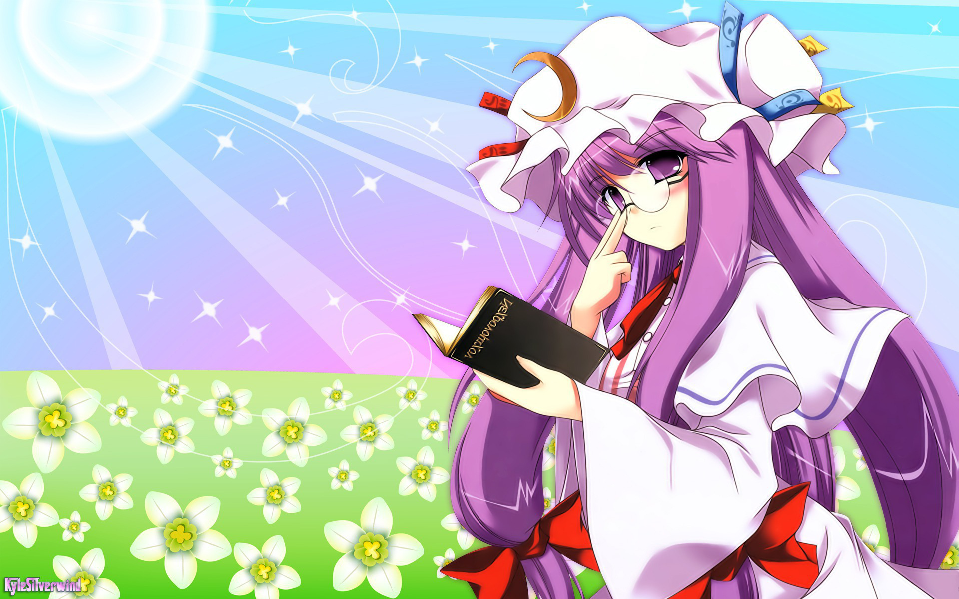 Download Patchouli Knowledge Anime Touhou HD Wallpaper