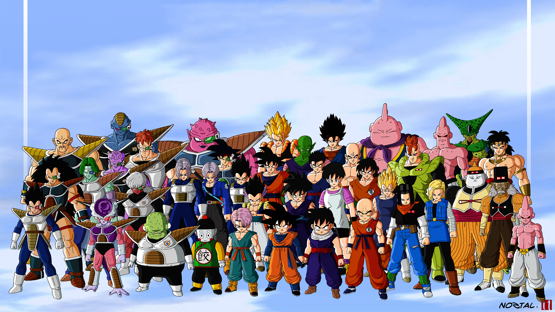Dragon Ball Z Epic Characters HD Wallpaper Dragon Ball Z Epic Characters HD Wallpaper
