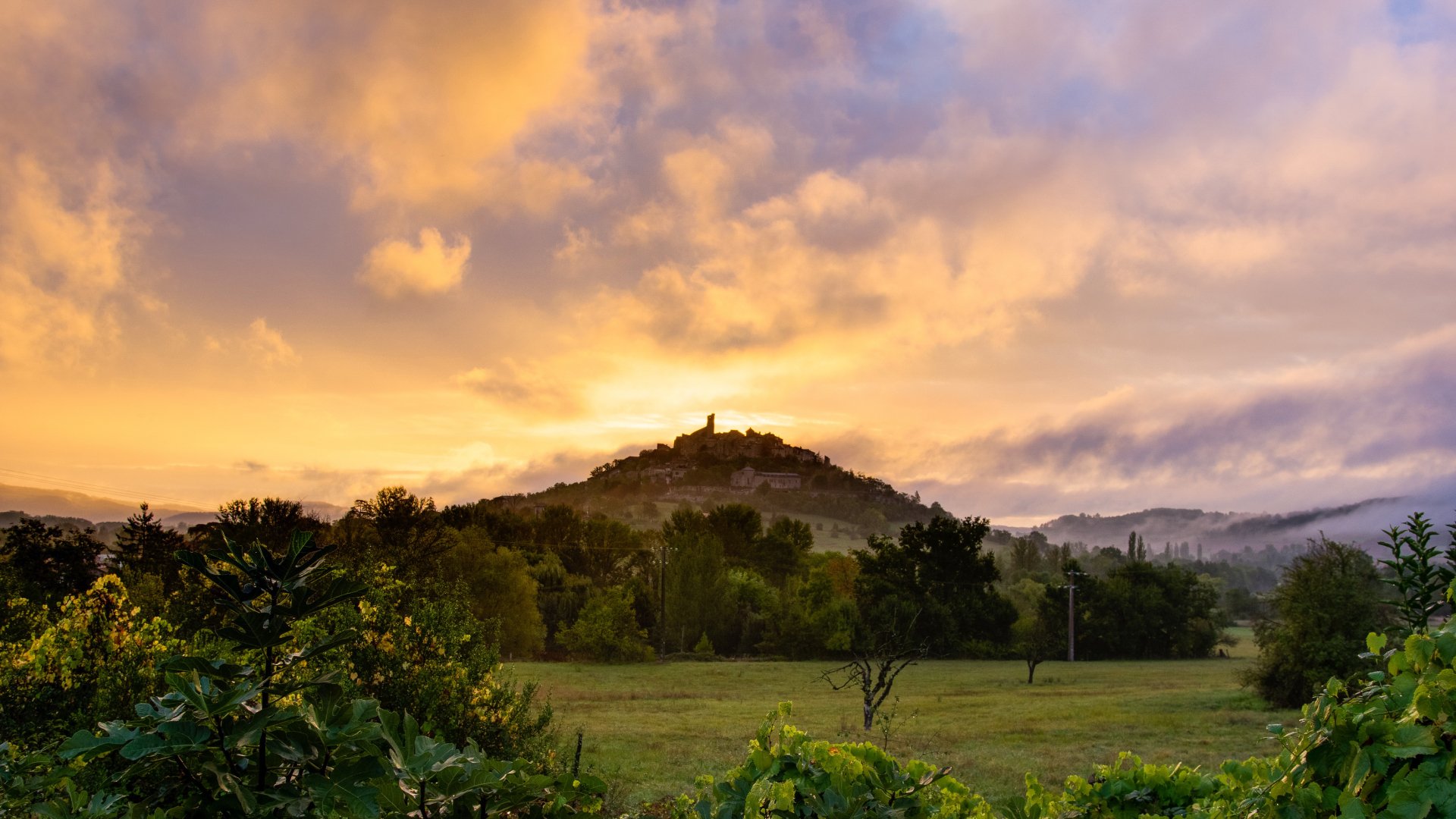 Download Cloud Hill France Photography Landscape HD Wallpaper