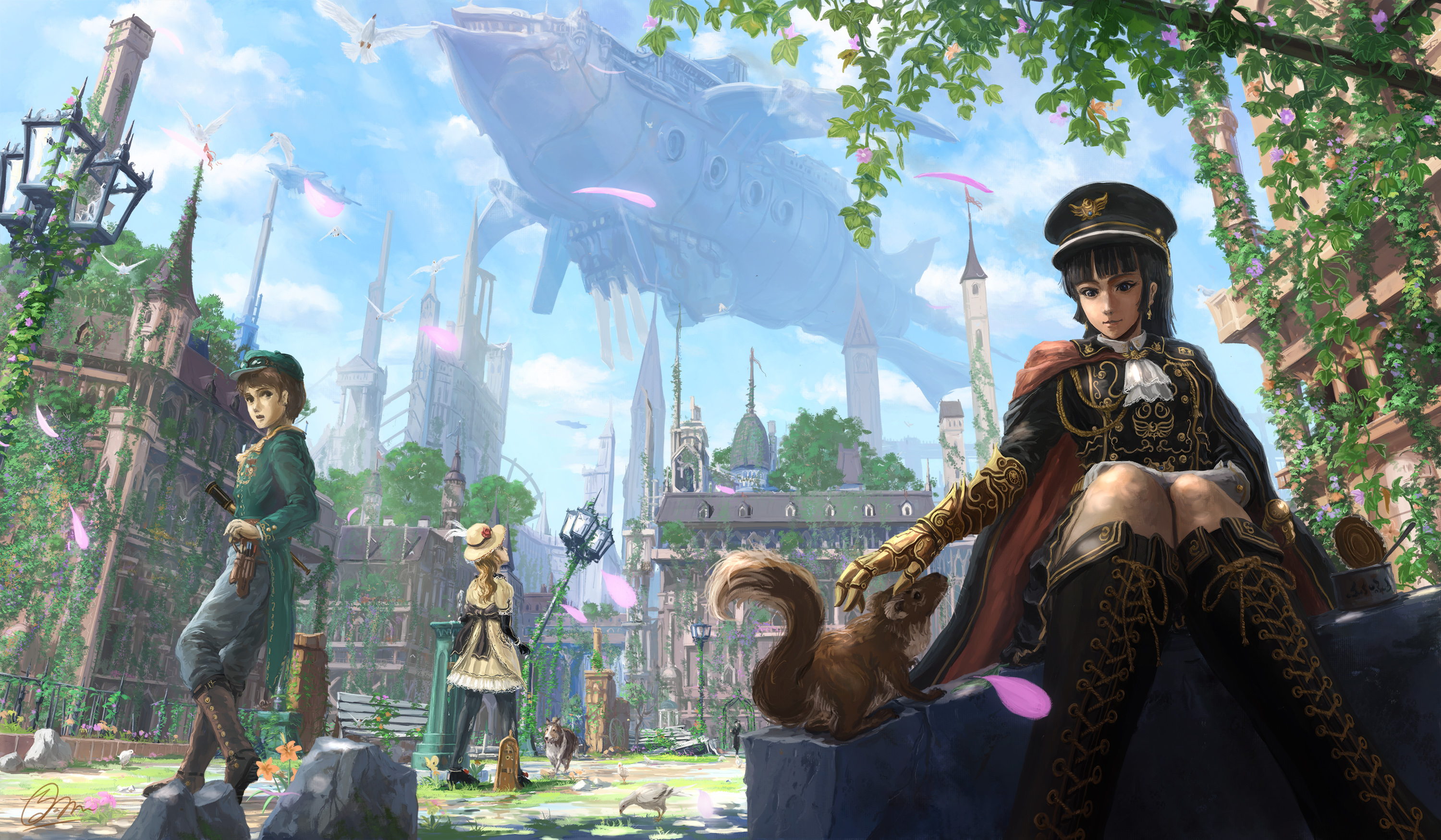 Original Anime HD Wallpaper: A Journey Through Fantastical Realms