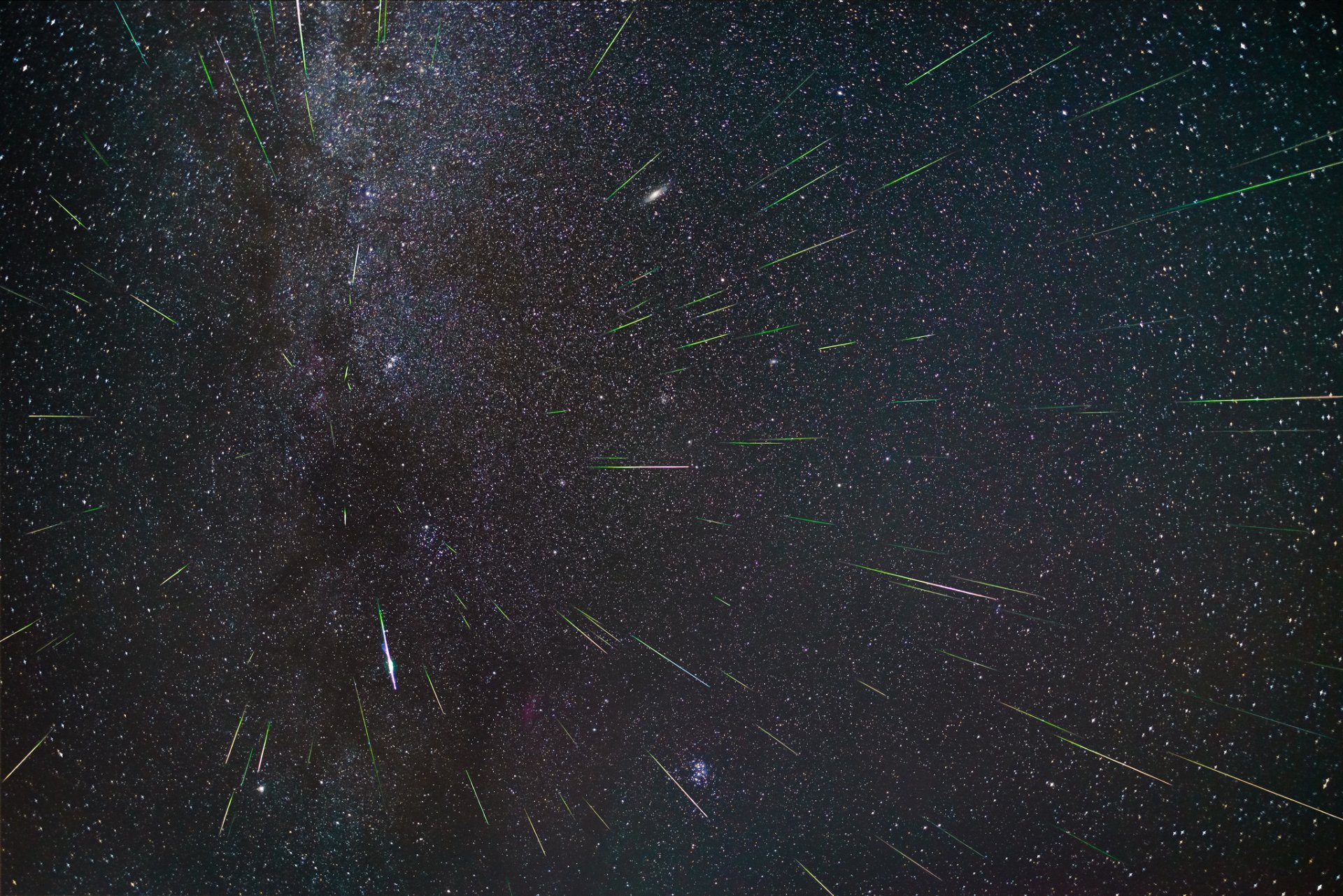 Download Meteor Shower Star Space Nature Meteor HD Wallpaper