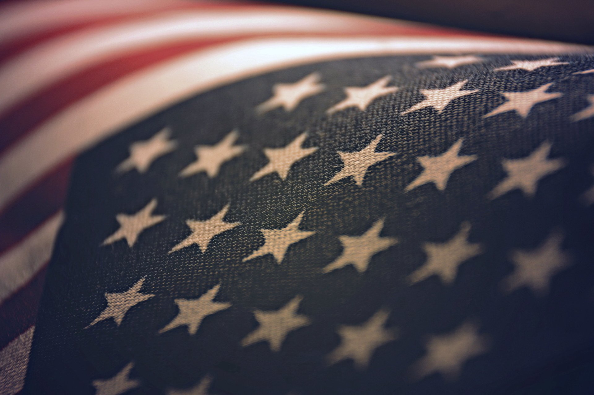 Stunning HD Close-Up of the American Flag – A Crafted Symbol of Freedom