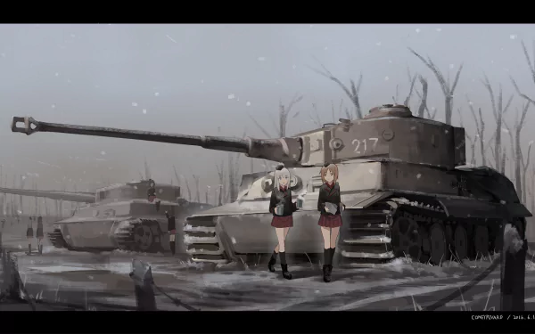 [430+] Girls Und Panzer Wallpapers