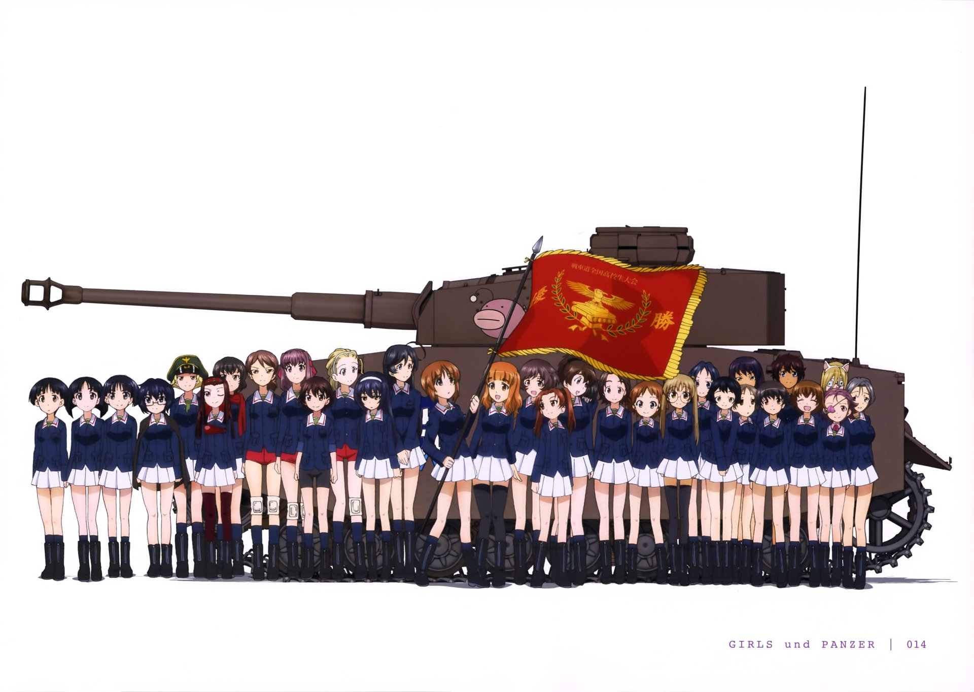 Download Anime Girls Und Panzer 4k Ultra HD Wallpaper