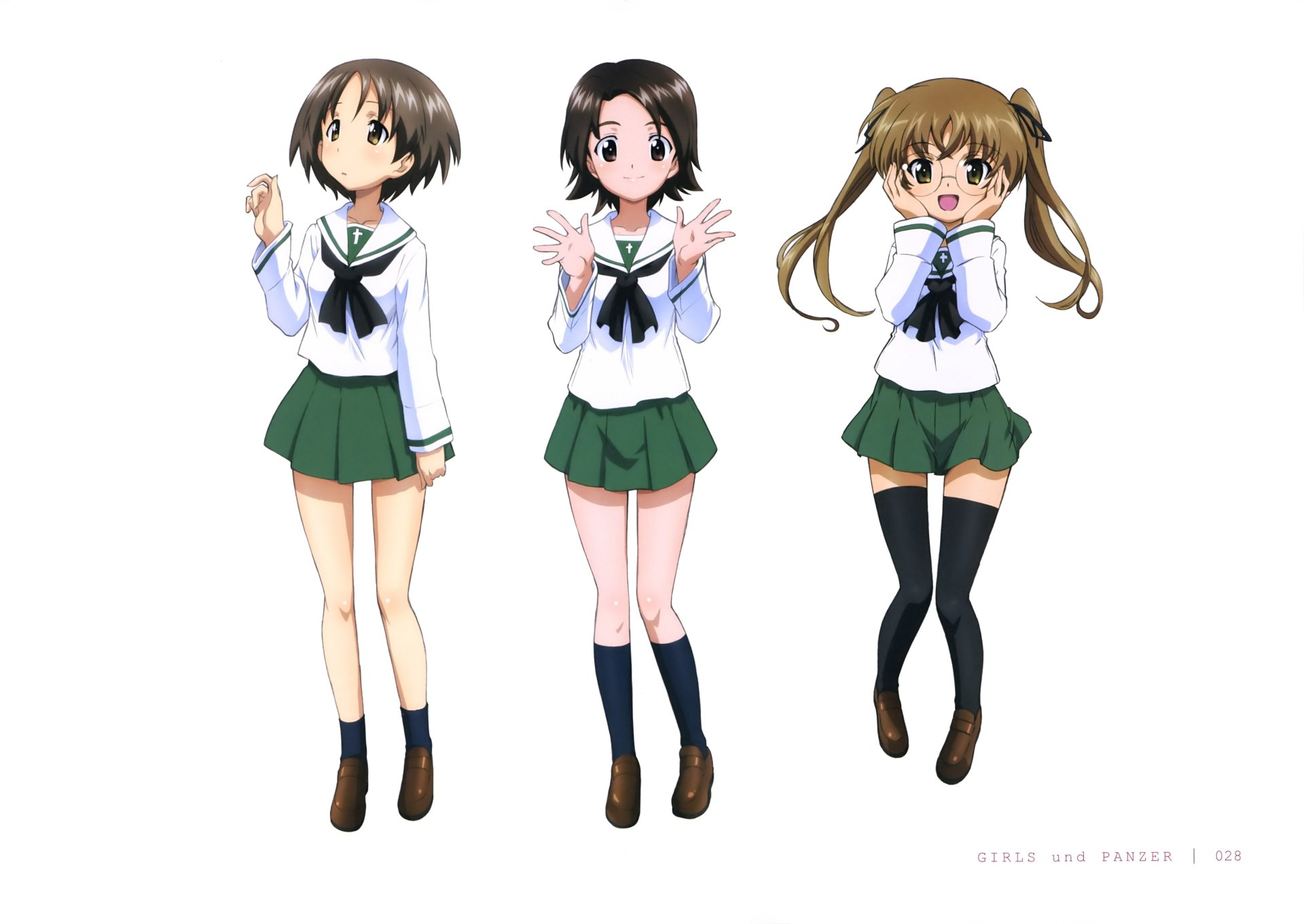Girls und Panzer 4K Ultra HD Anime Wallpaper: Schoolgirls' Team ...