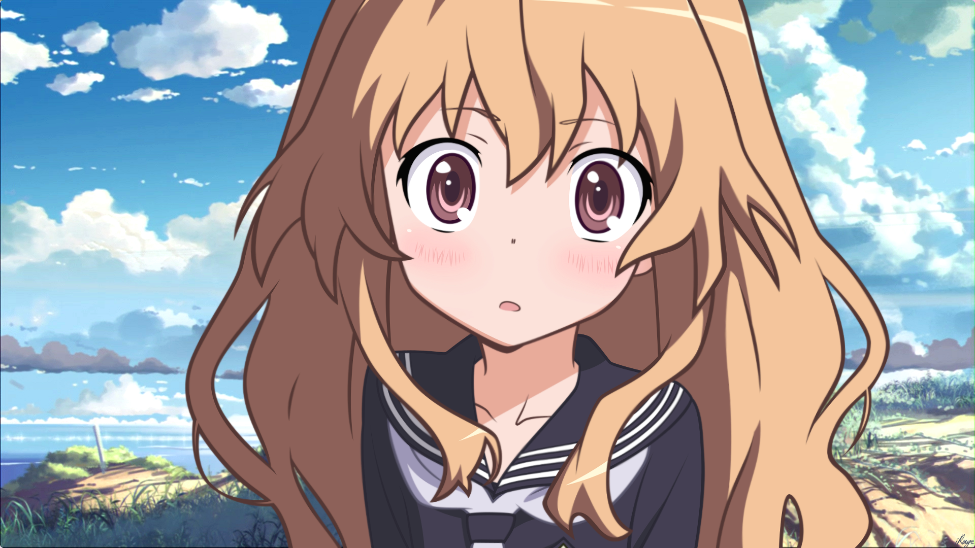 Download Taiga Aisaka Anime Toradora! HD Wallpaper