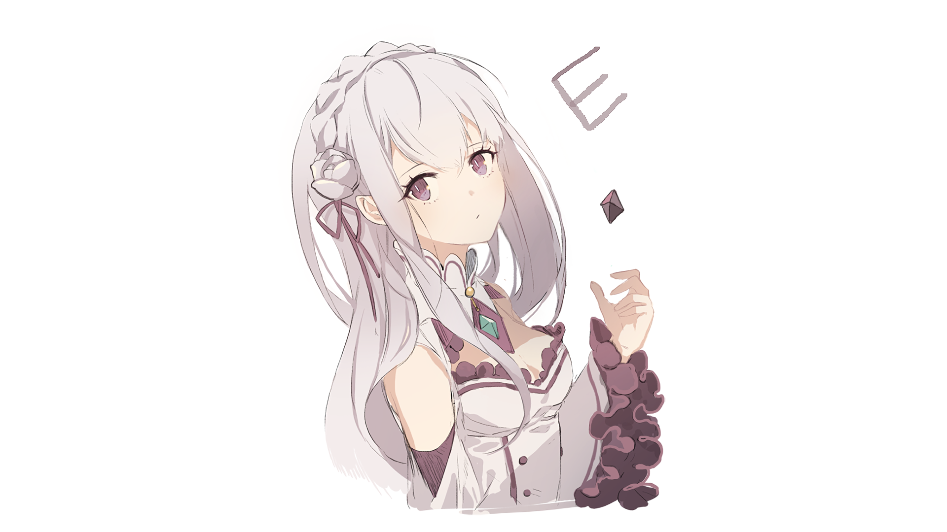 Emilia from Re:ZERO - Stunning HD Wallpaper