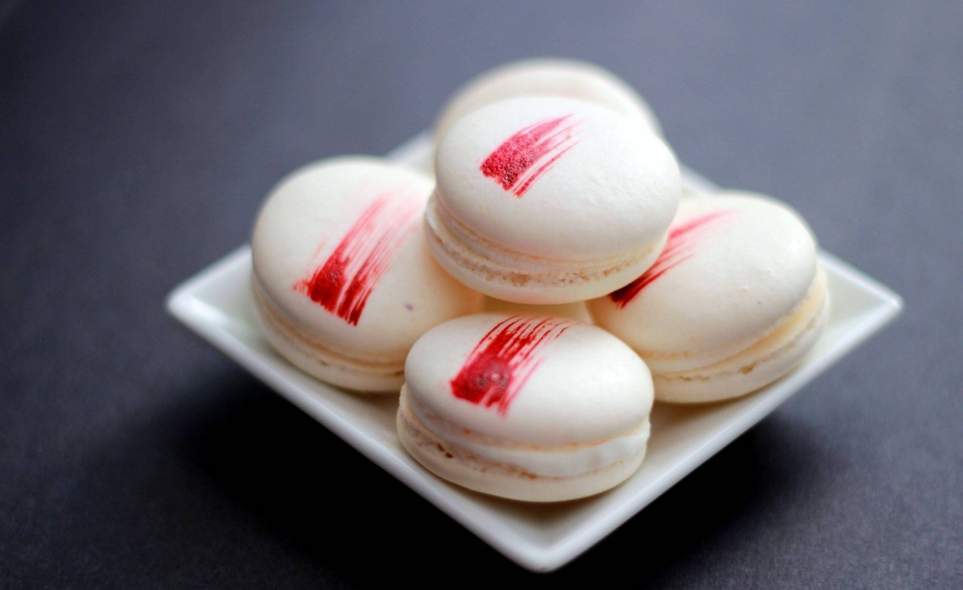 Elegant White Macarons: Sweet Dessert HD Wallpaper Delight | 1920x1178 ...