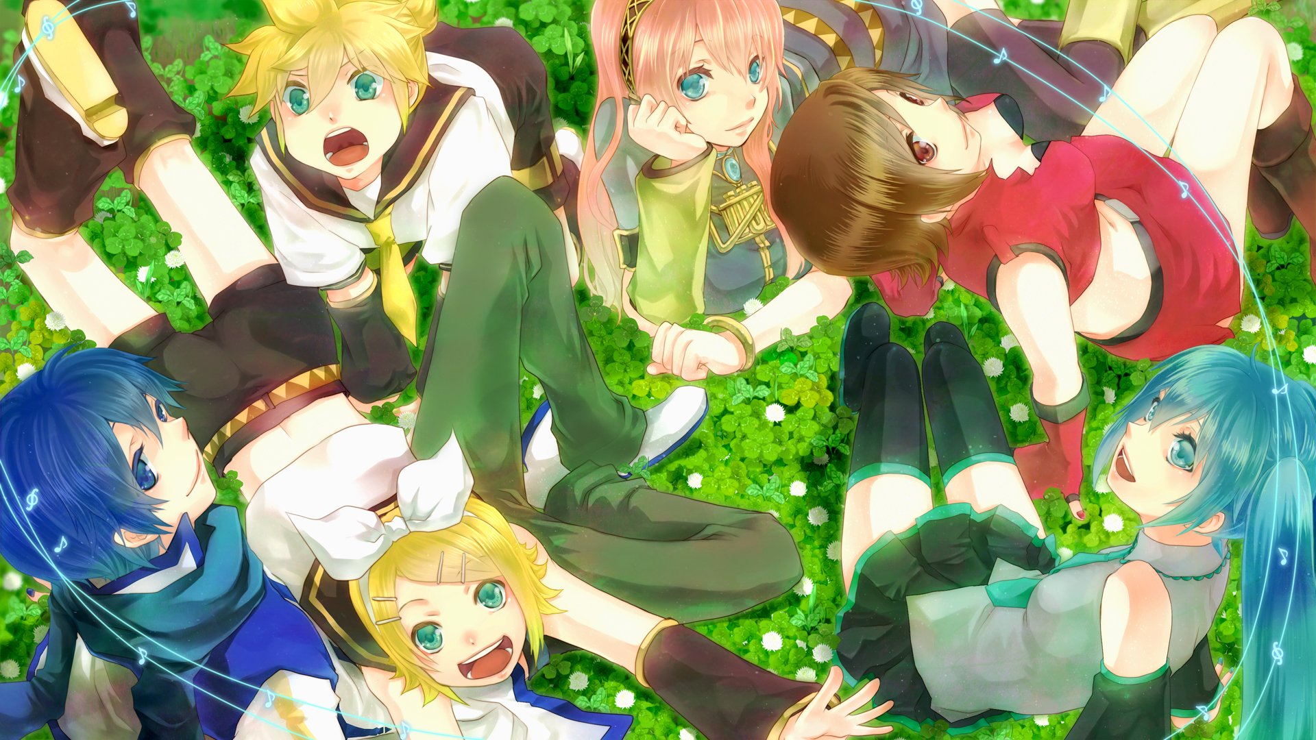 Download Luka Megurine Meiko (Vocaloid) Kaito (Vocaloid) Len Kagamine ...