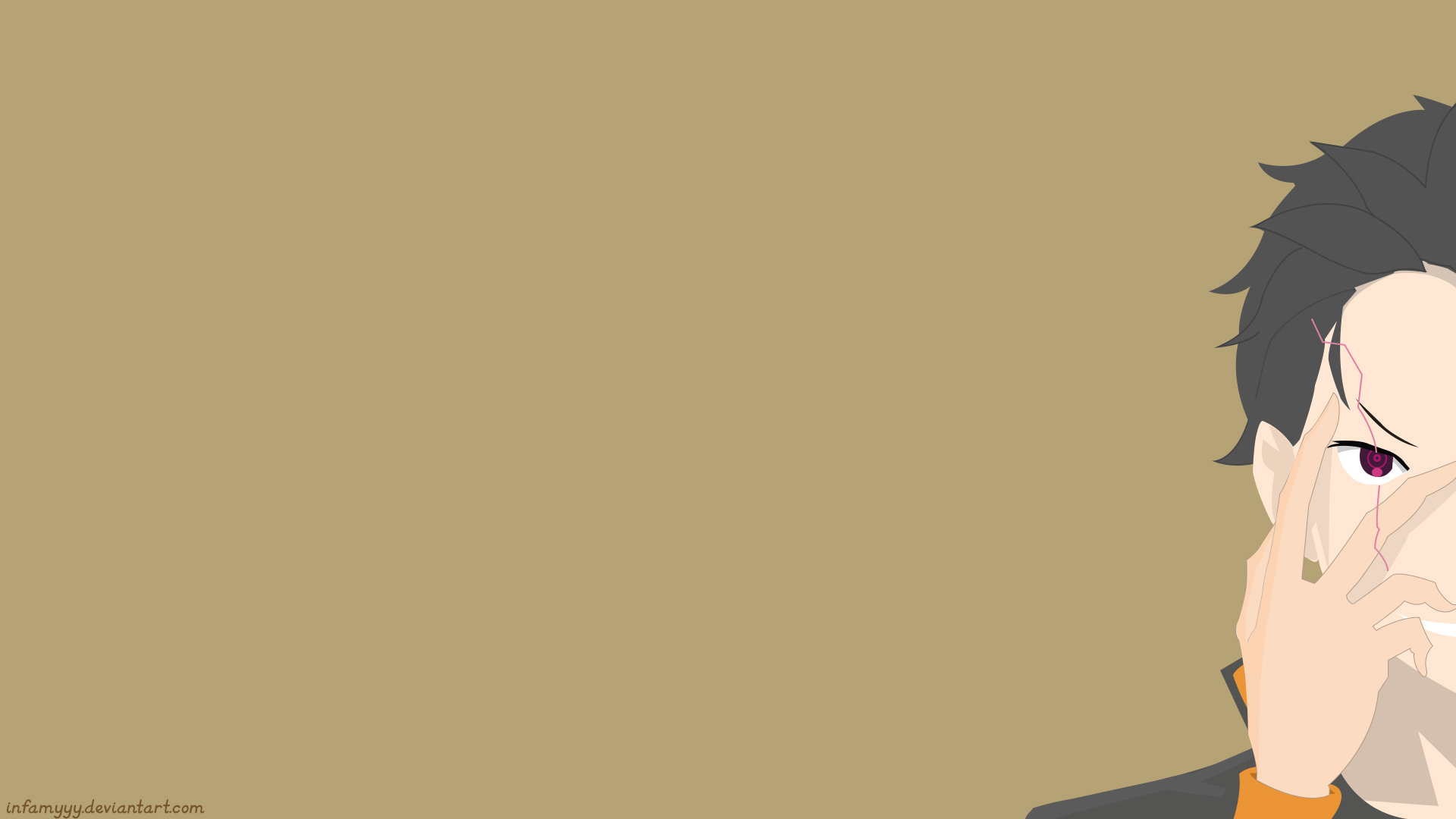 Natsuki Subaru Minimalist by Infamy