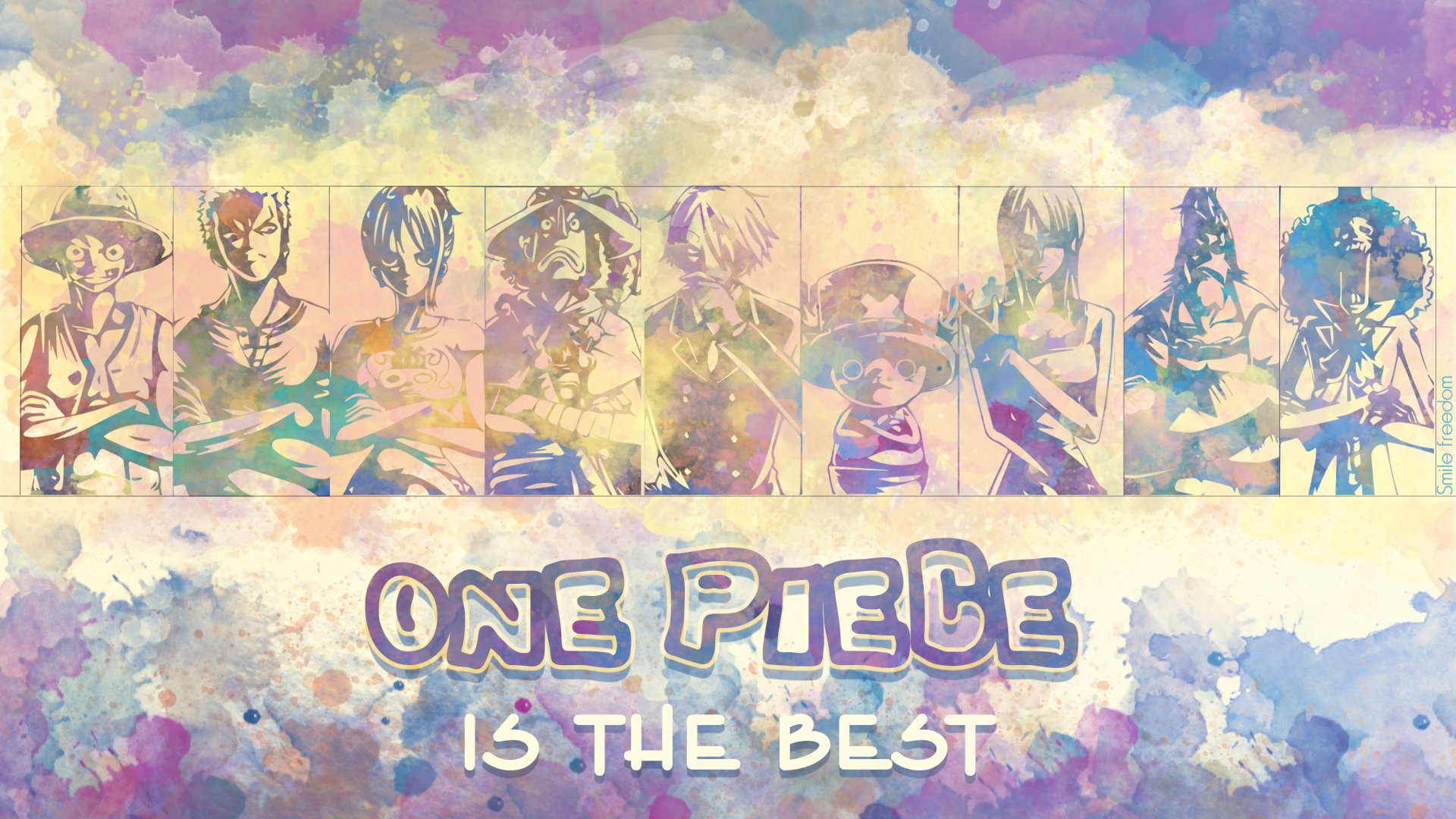 One Piece HD Wallpaper: Celebrating Captains and Crew | 3500x1969 ...
