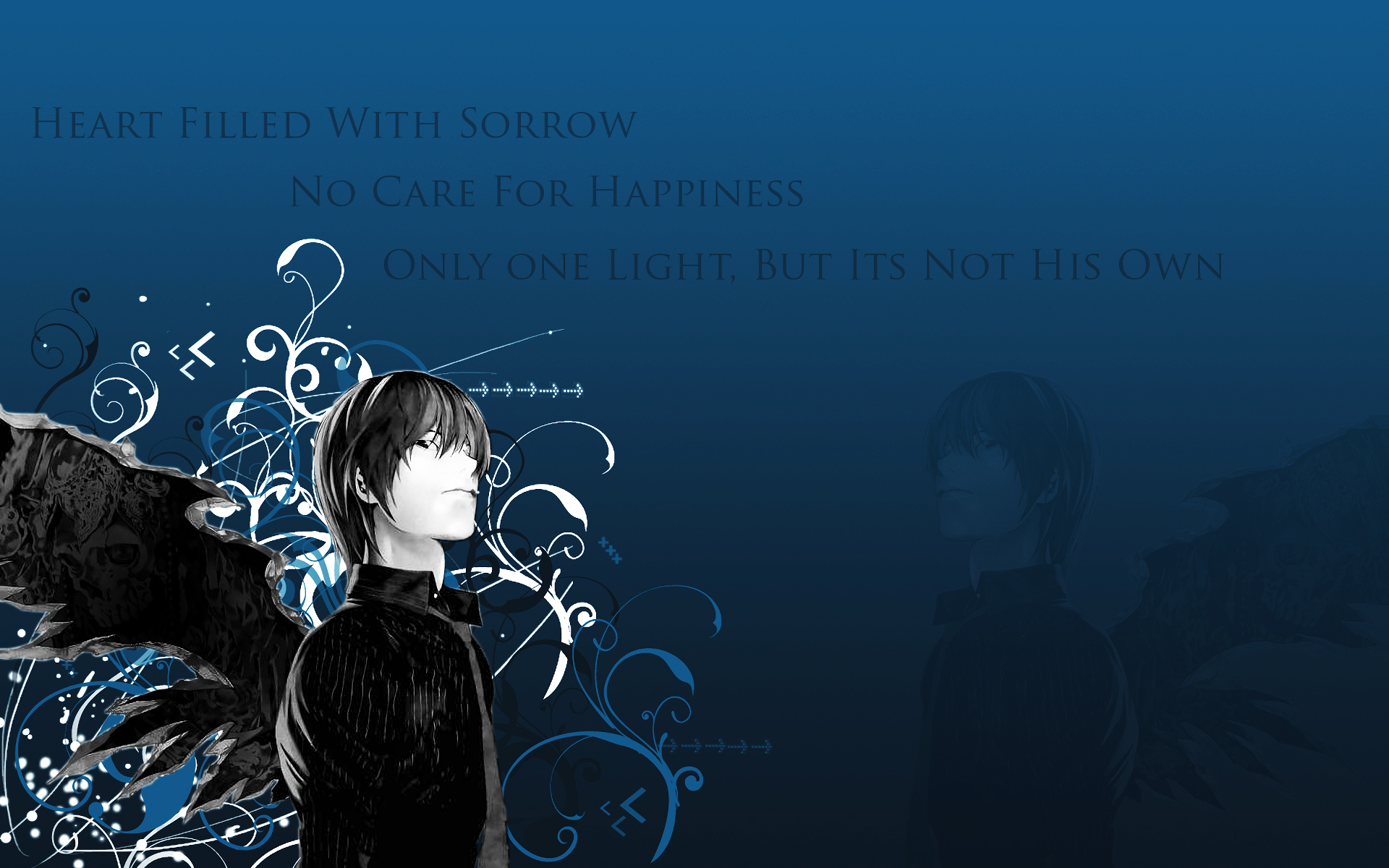 L's Blue Nocturne — Death Note HD Wallpaper | 1920x1200 | Wallpaper Abyss
