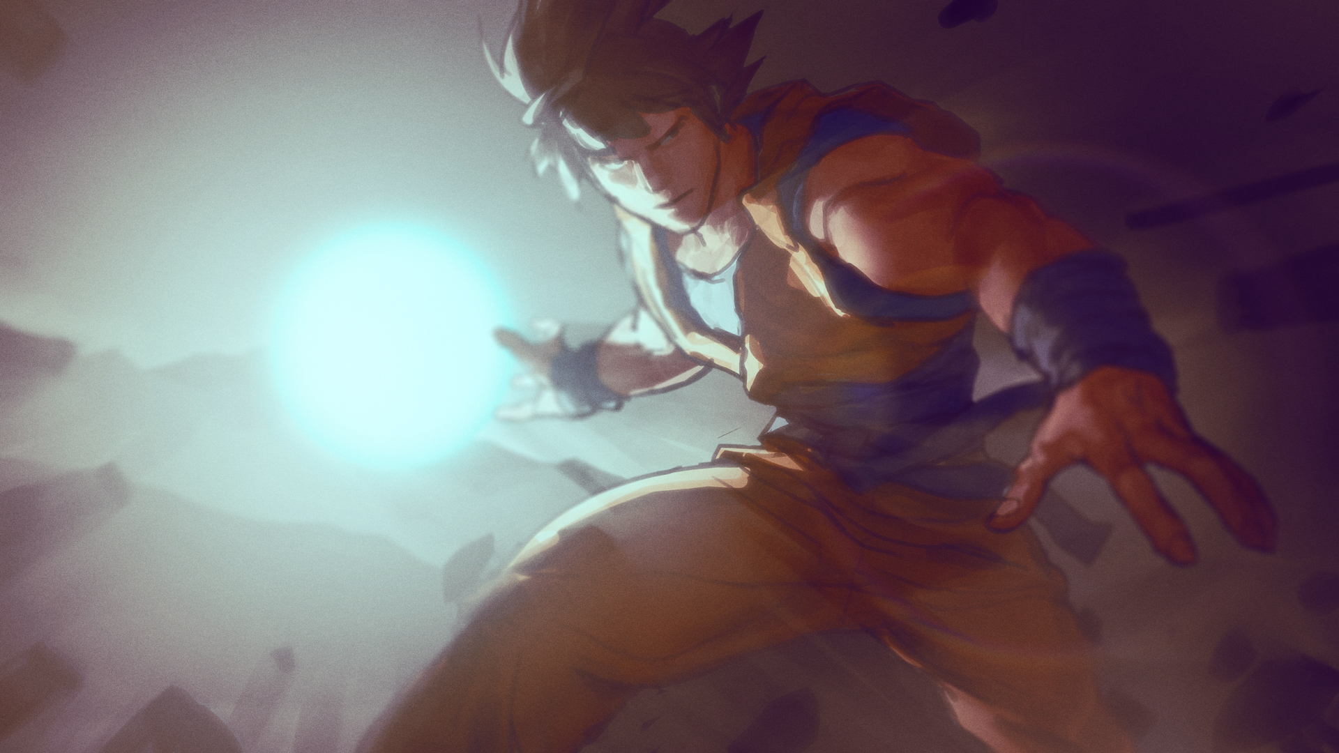 Epic Goku Dragon Ball Z HD Wallpaper - Anime Power Unleashed by Gerald ...