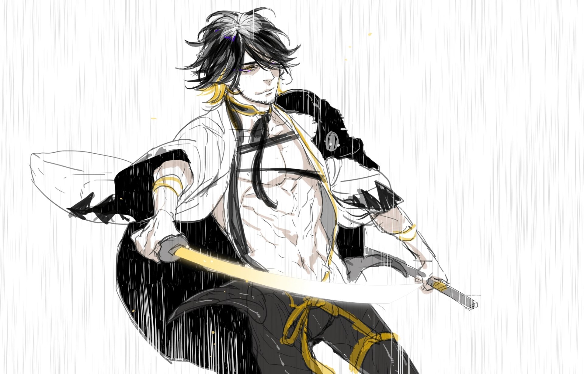 Download Anime Touken Ranbu HD Wallpaper