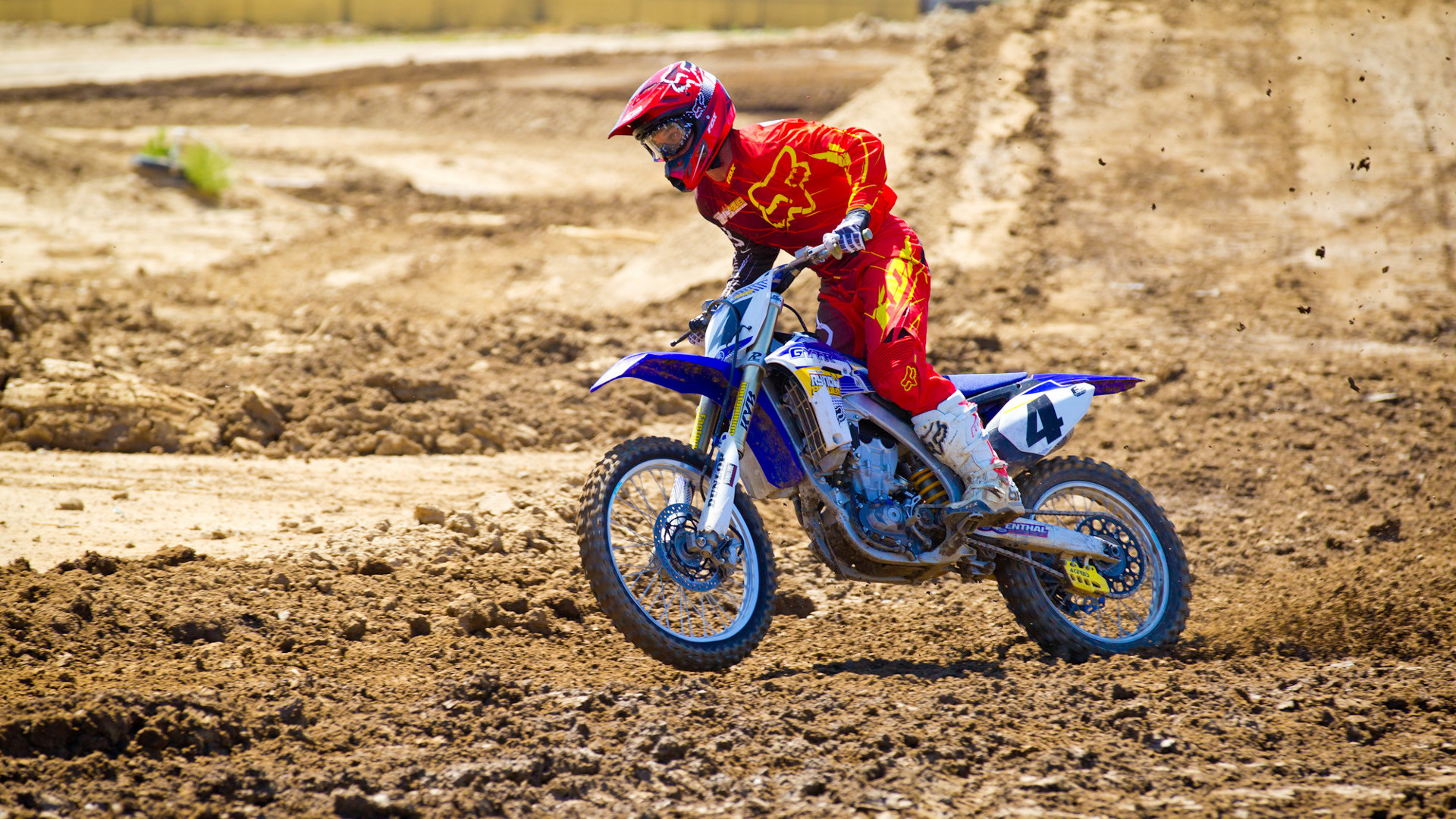 Thrilling Motocross Action - HD Wallpaper