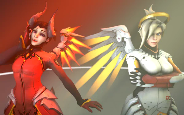 [70+] Mercy (Overwatch) 4k Wallpapers