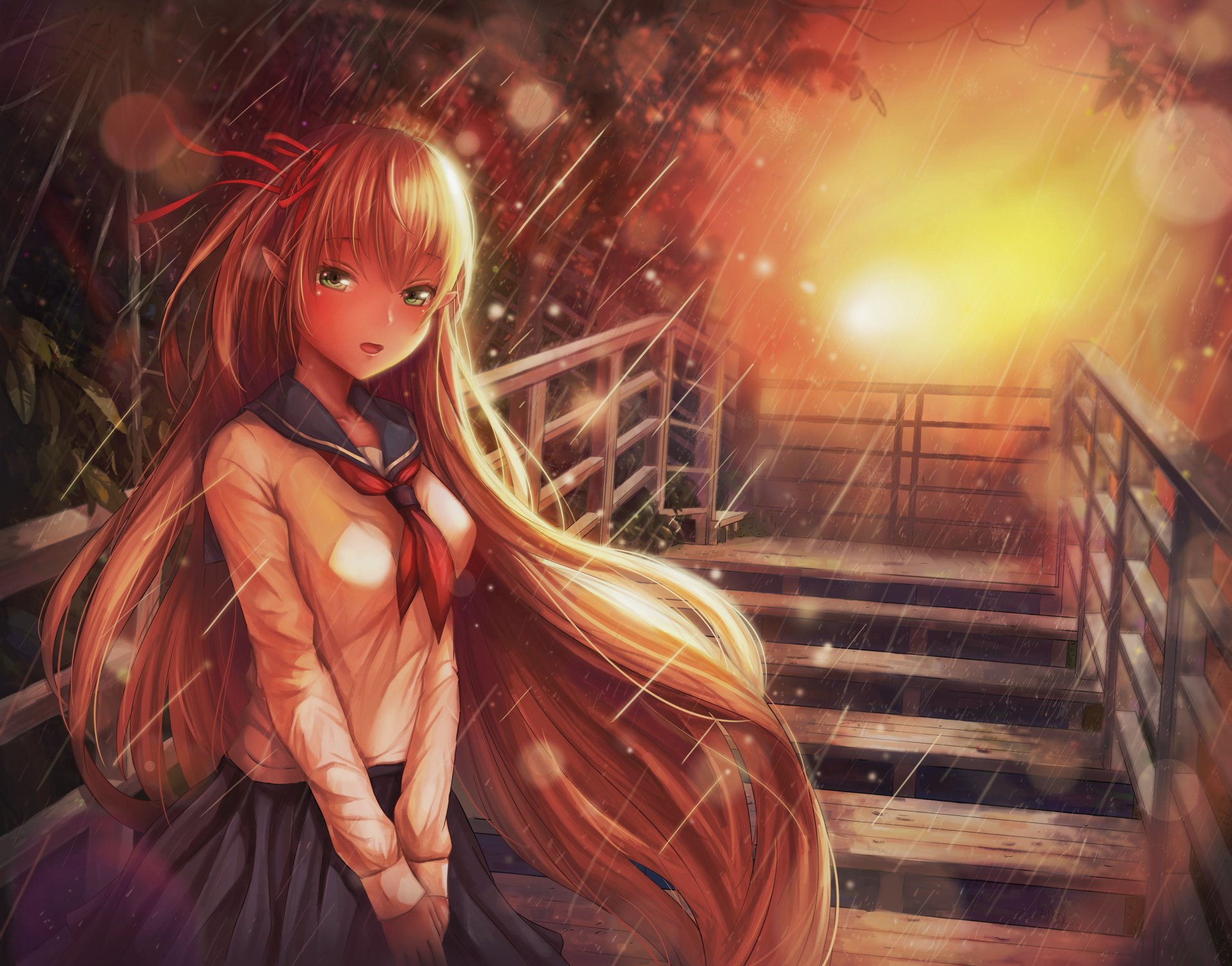 Radiant Twilight: Original Anime 4K Ultra HD Wallpaper | 3940x3090 ...