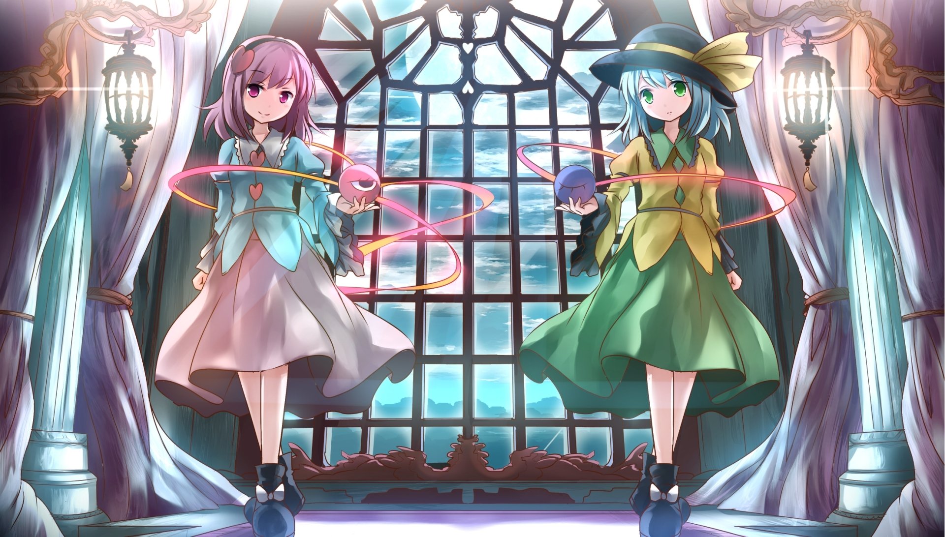 Touhou Anime Magic: Enchanted Duel HD Wallpaper