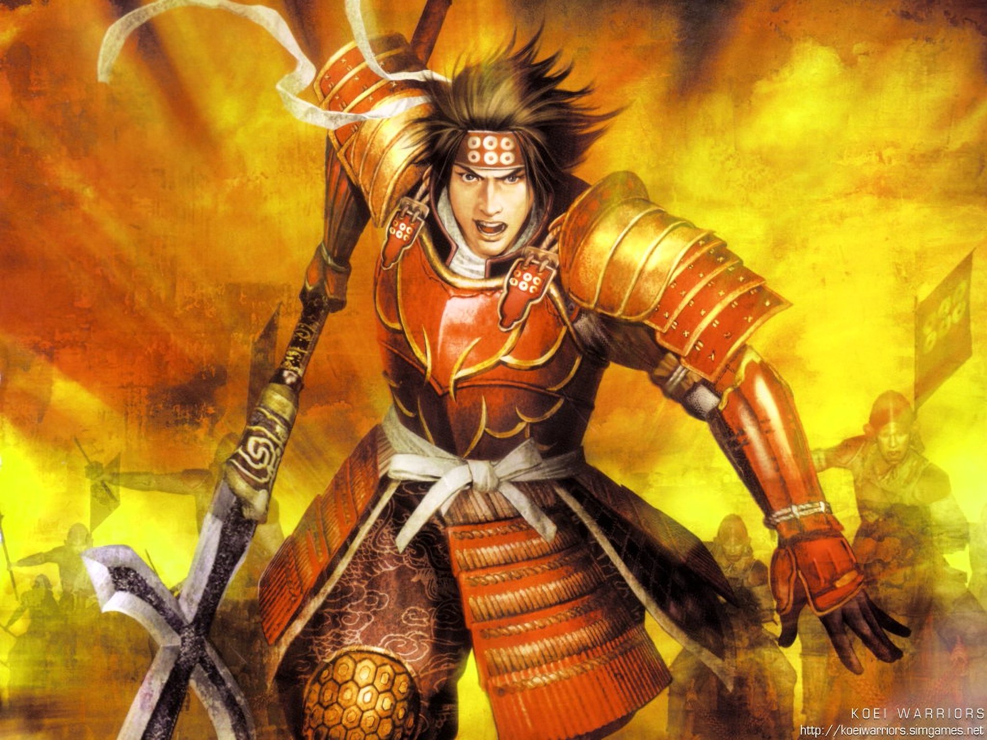 Download Anime Sengoku Basara HD Wallpaper