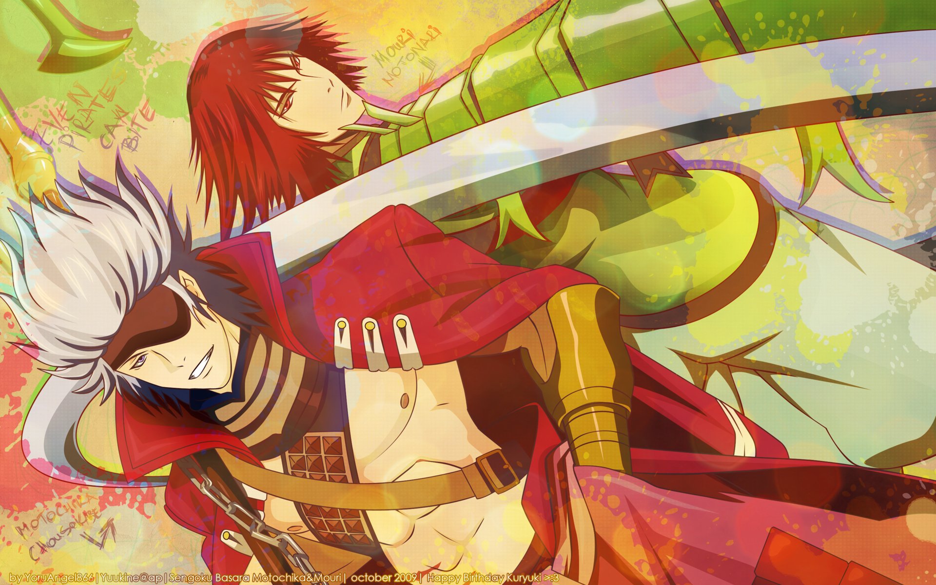 Download Anime Sengoku Basara HD Wallpaper by yoruangel866 | 1920x1200 ...