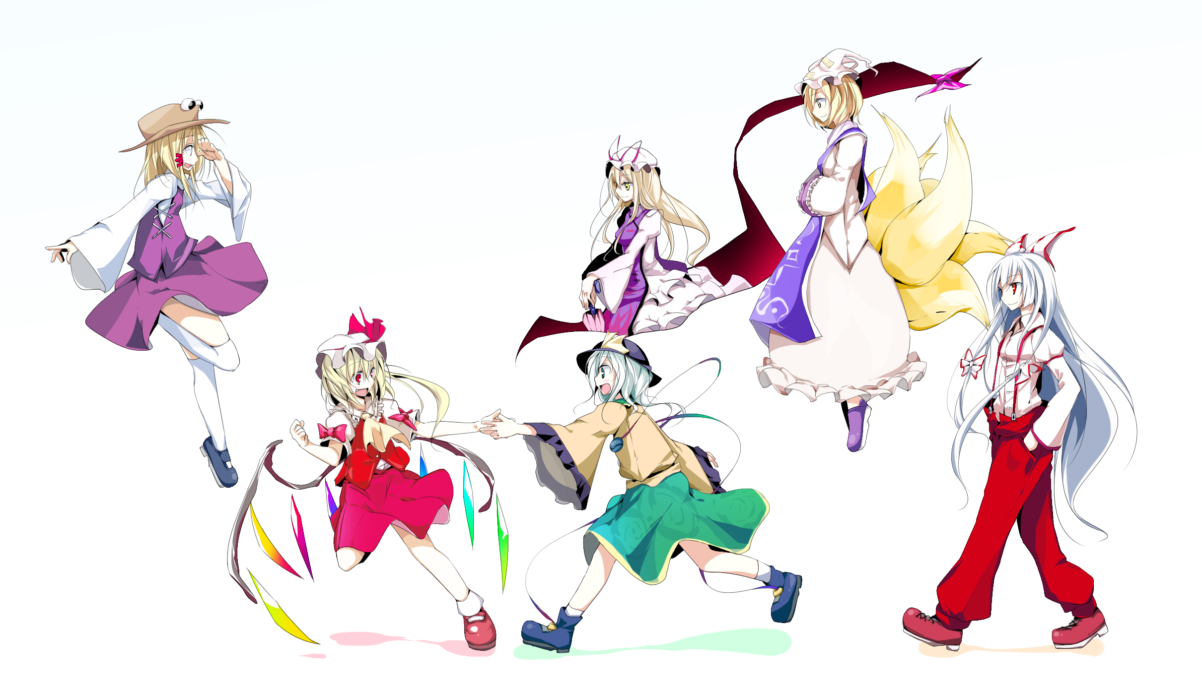 Download Anime Touhou HD Wallpaper