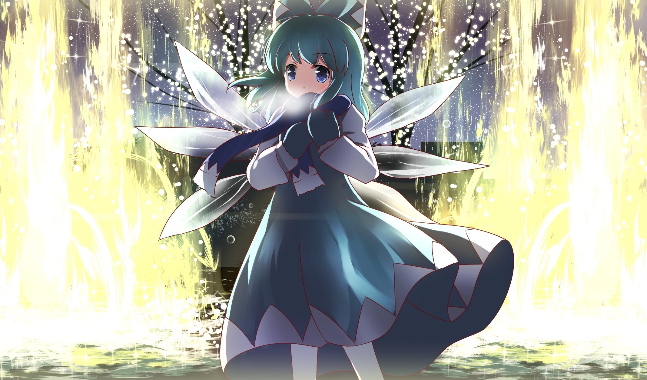 Download Cirno (Touhou) Anime Touhou HD Wallpaper