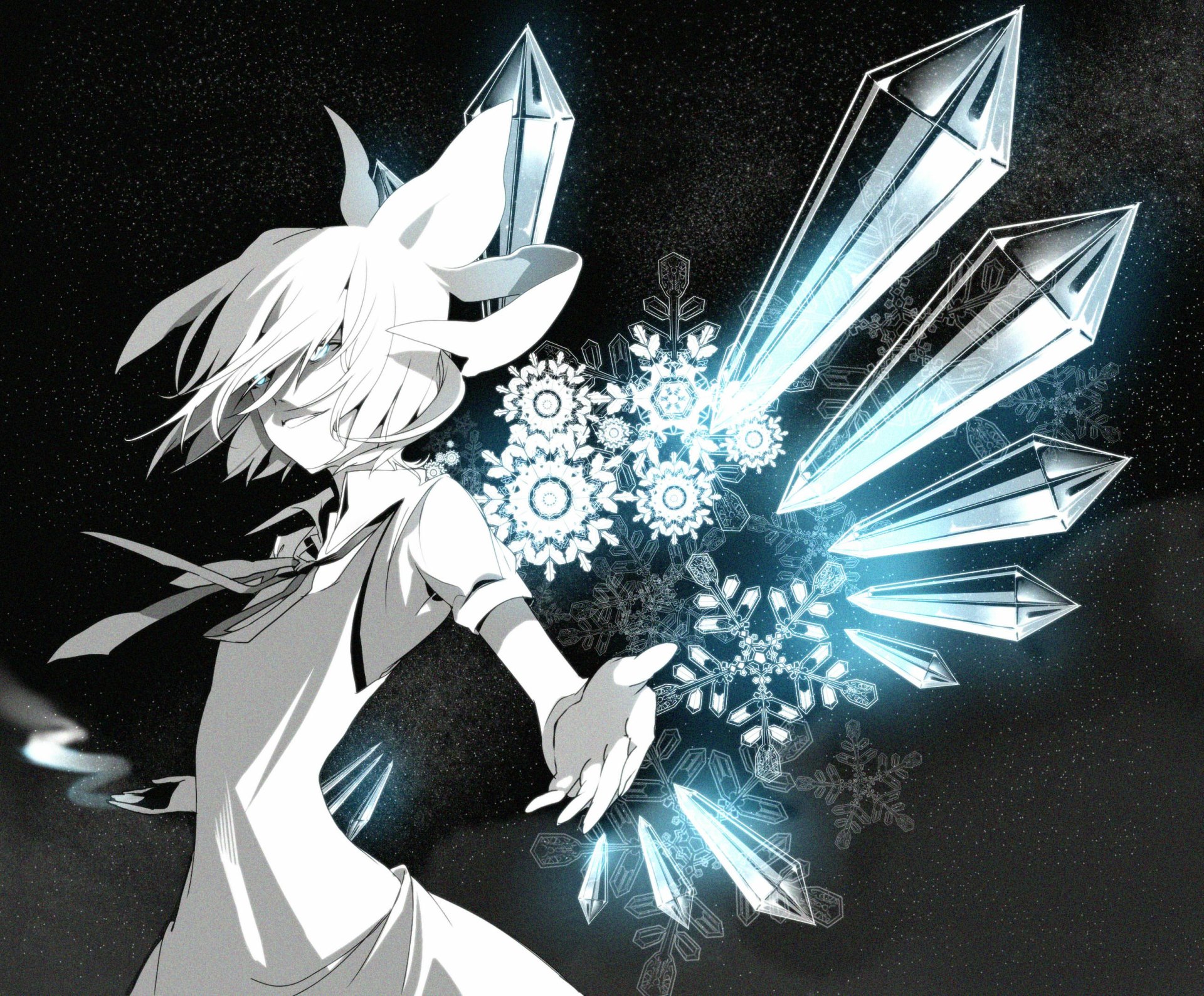 Cirno the Vampire: HD Anime Wallpaper from Touhou Realm by Tsukimoto ...