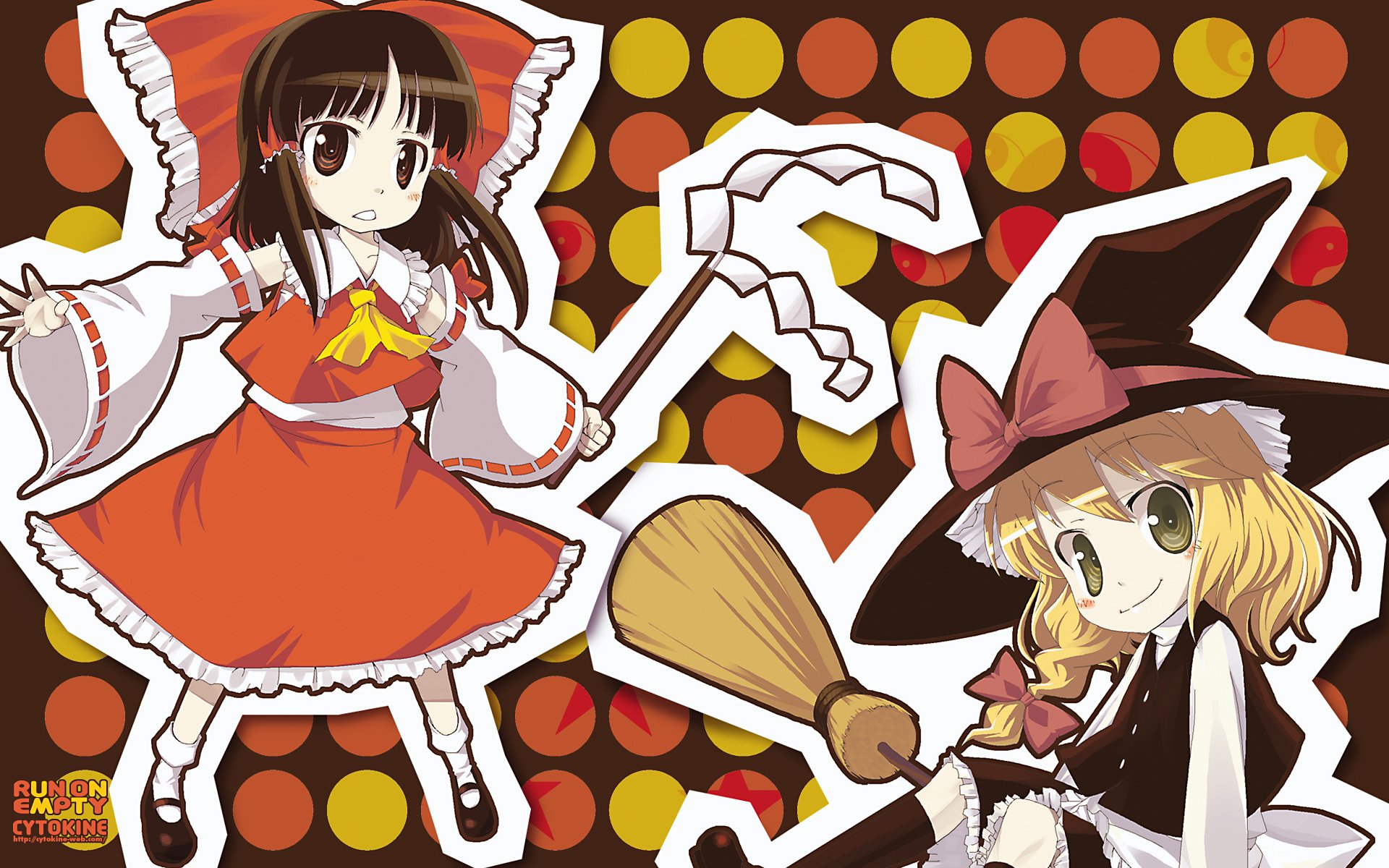 Anime Touhou HD Wallpaper