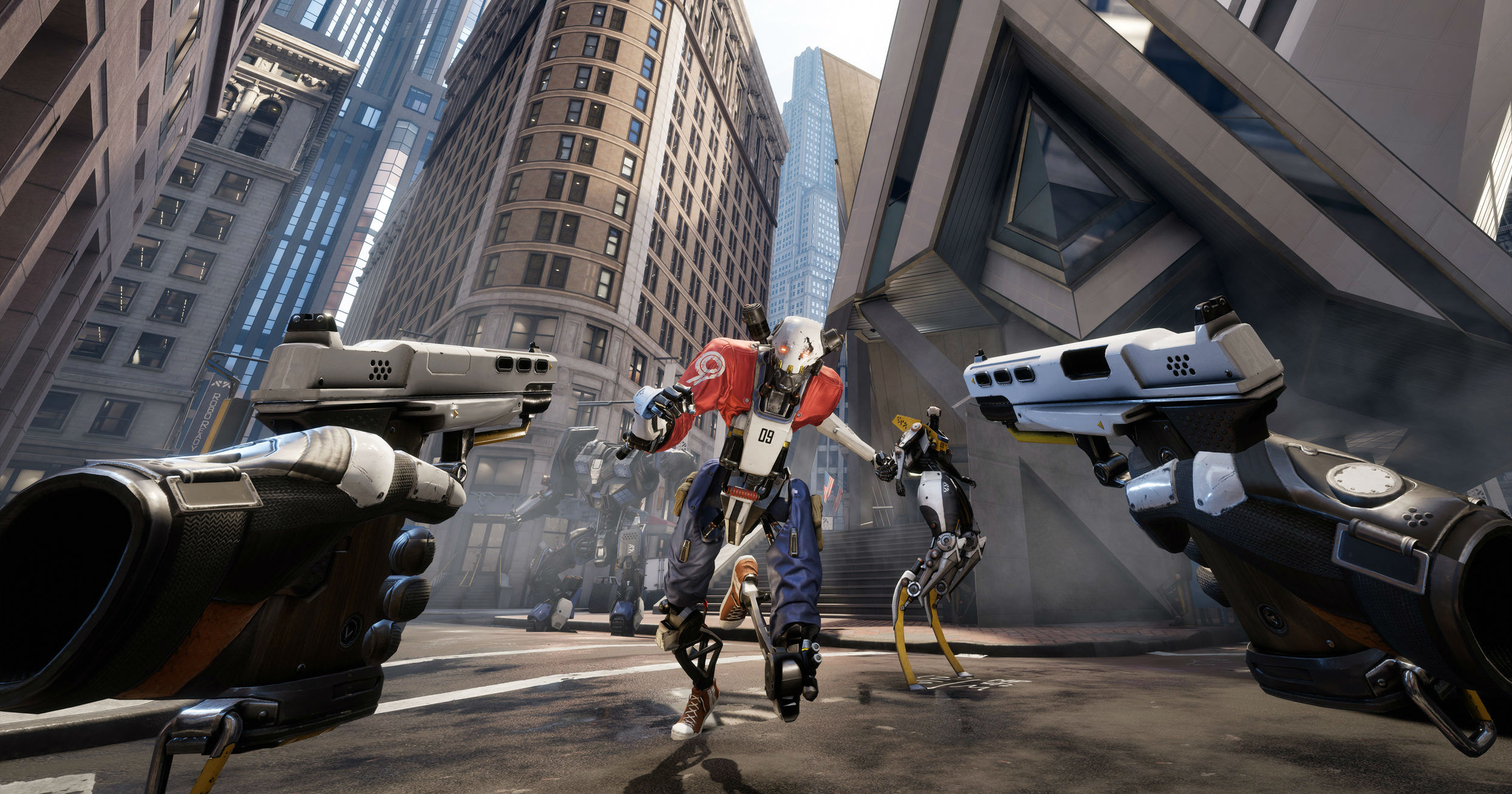 Robo Recall HD Wallpaper | Background Image | 2400x1350