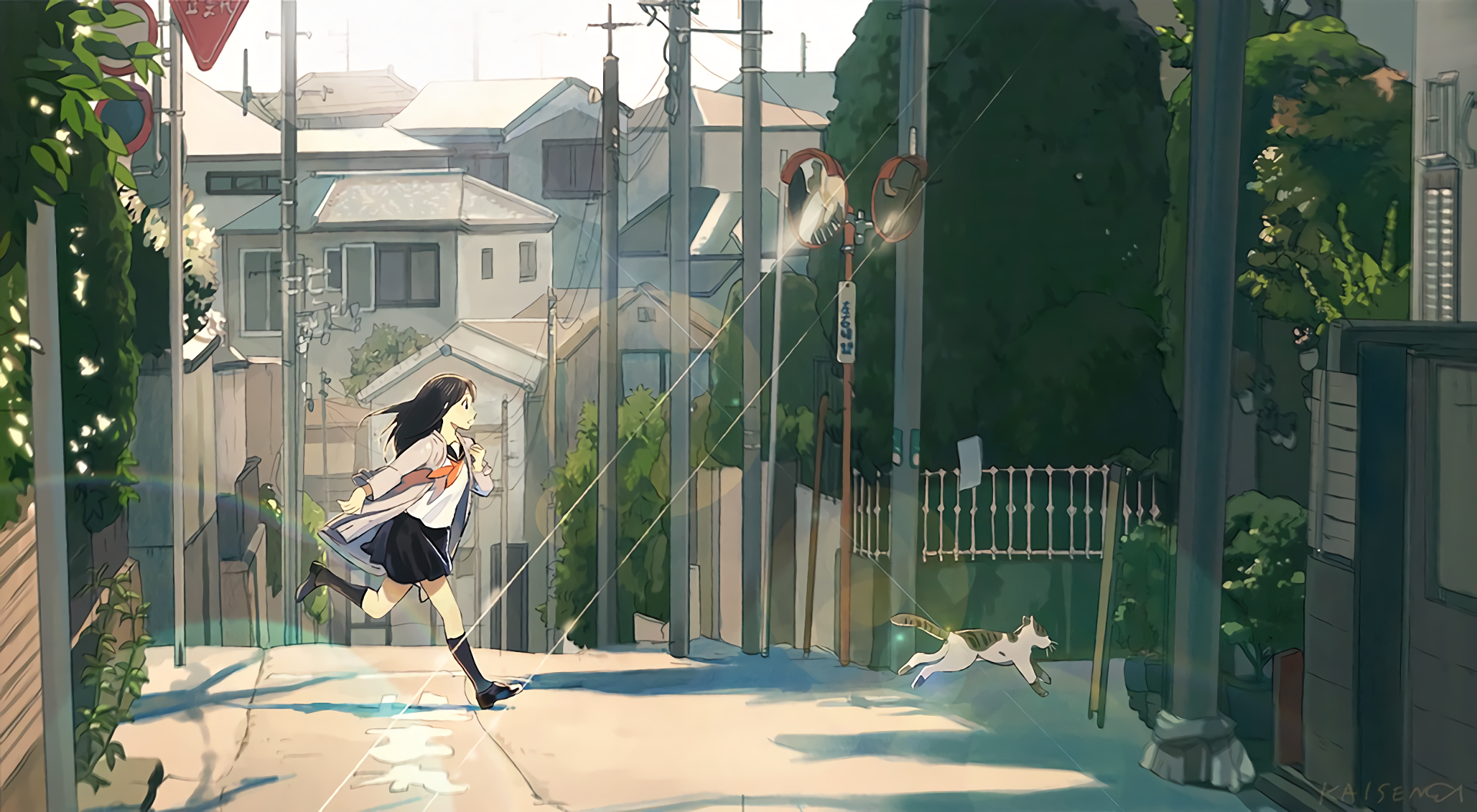 Chasing Dreams: An HD Anime Wallpaper Adventure | 1920x1056 | Wallpaper ...
