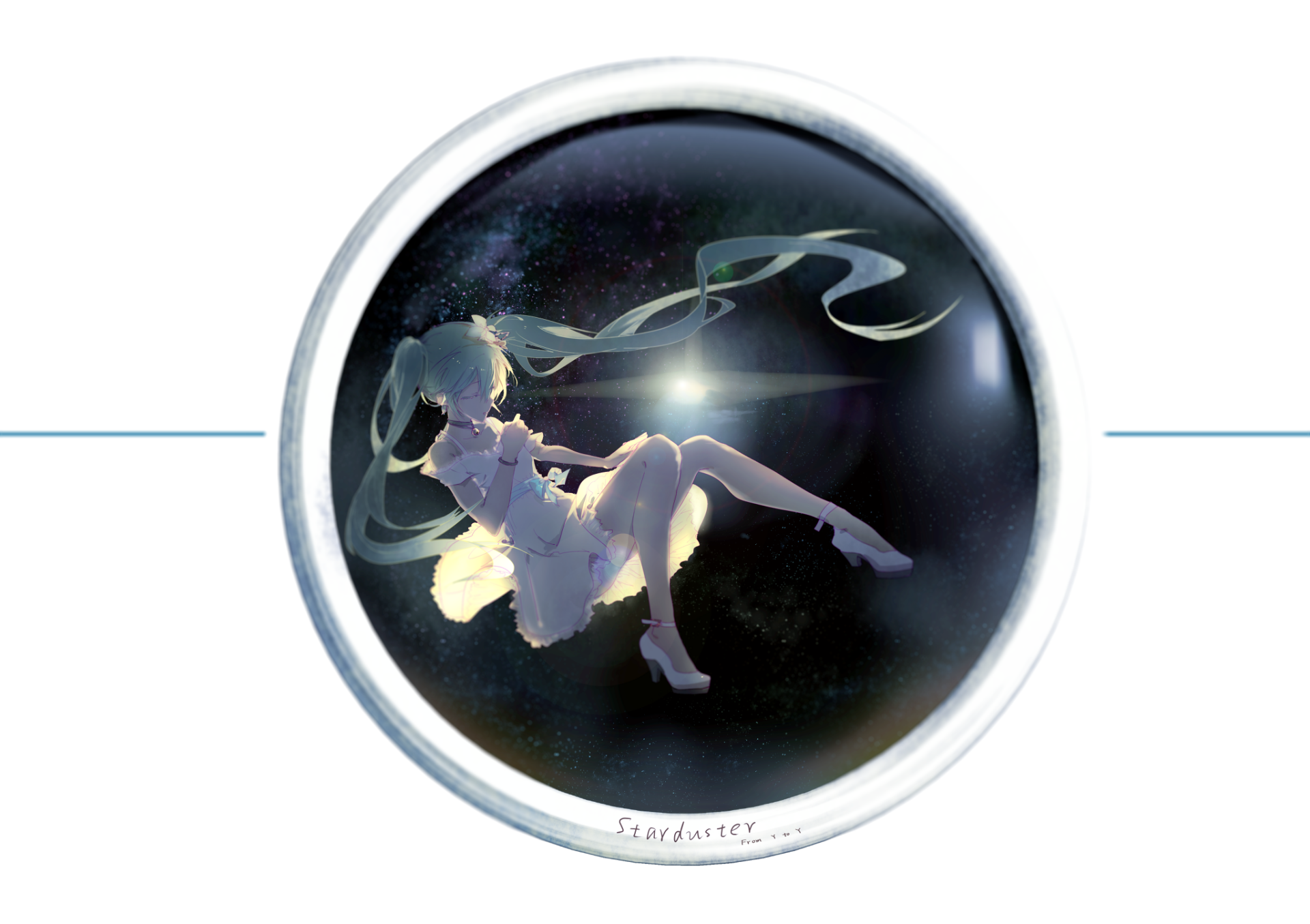 Hatsune Miku — Ethereal Vocaloid HD Wallpaper | 2048x1445 | Wallpaper Abyss
