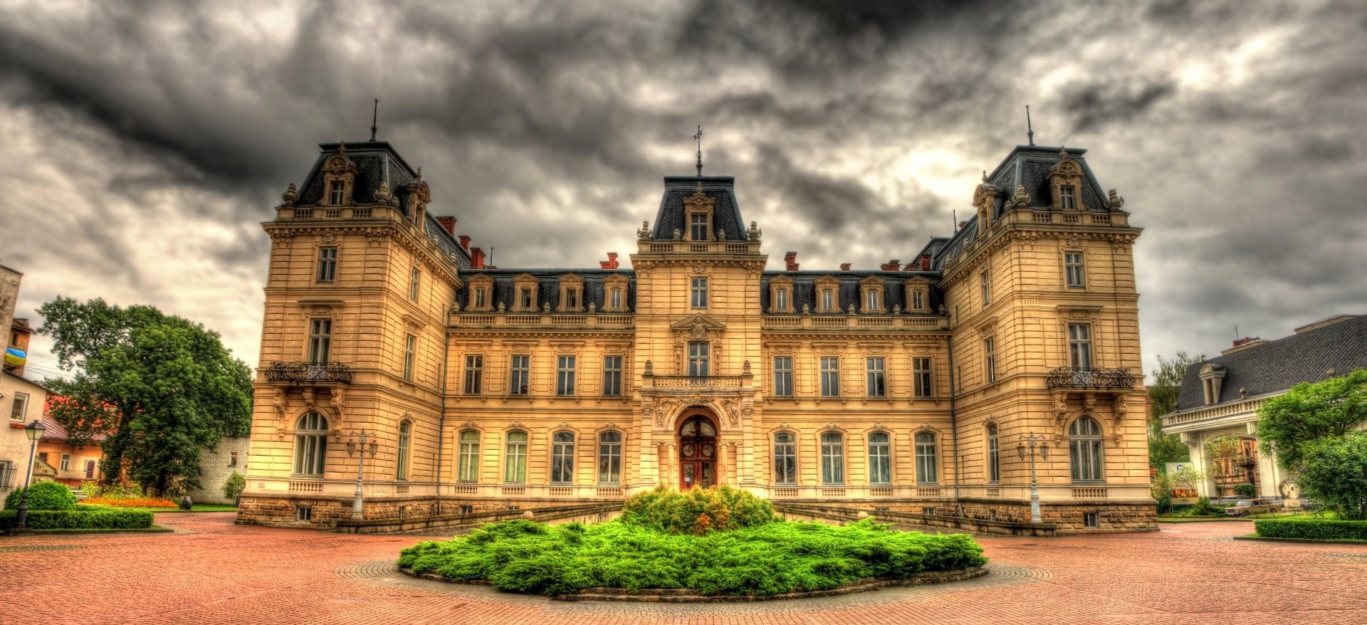 Majestic HDR Palace: Ultra HD Architectural Masterpiece | 6560x3000 ...